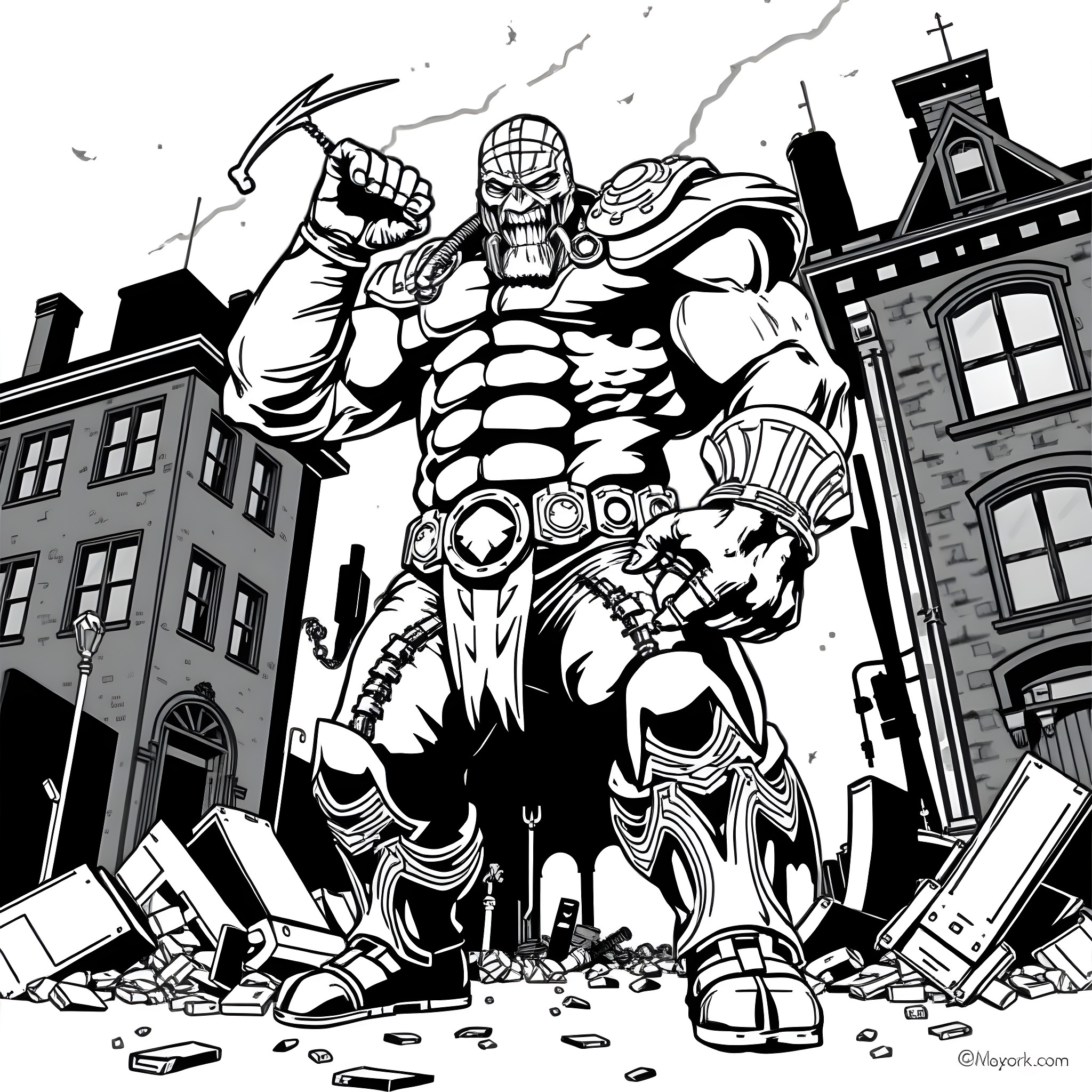 107 Best Bane Coloring Pages (Free Printable PDFs)