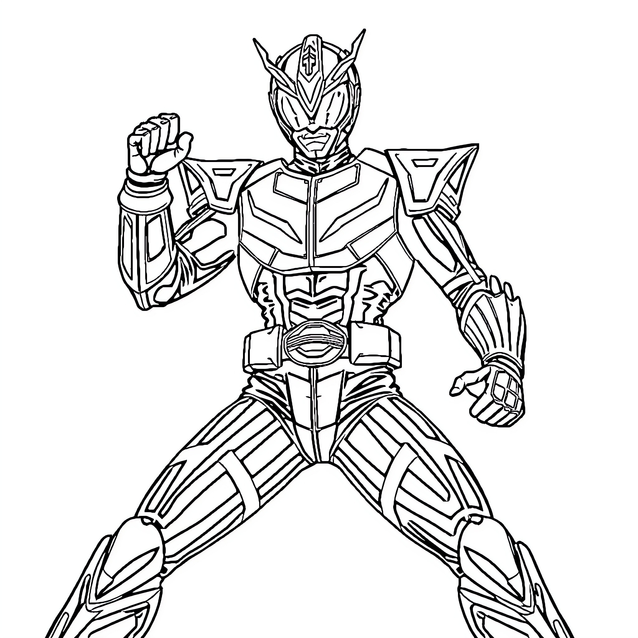 Best Kamen Rider Coloring Pages (Free Printable PDF)