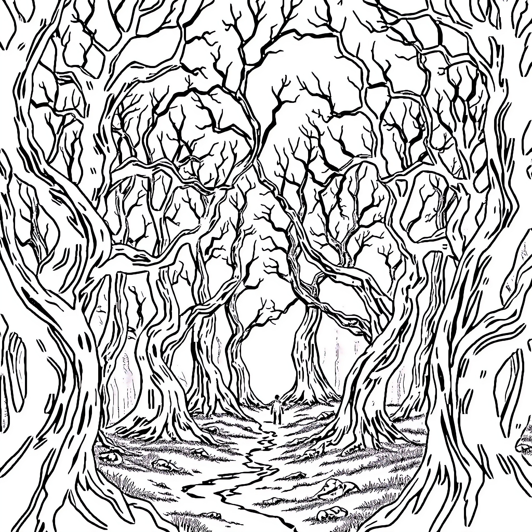 Best Scary Coloring Pages (Free Printable PDF)