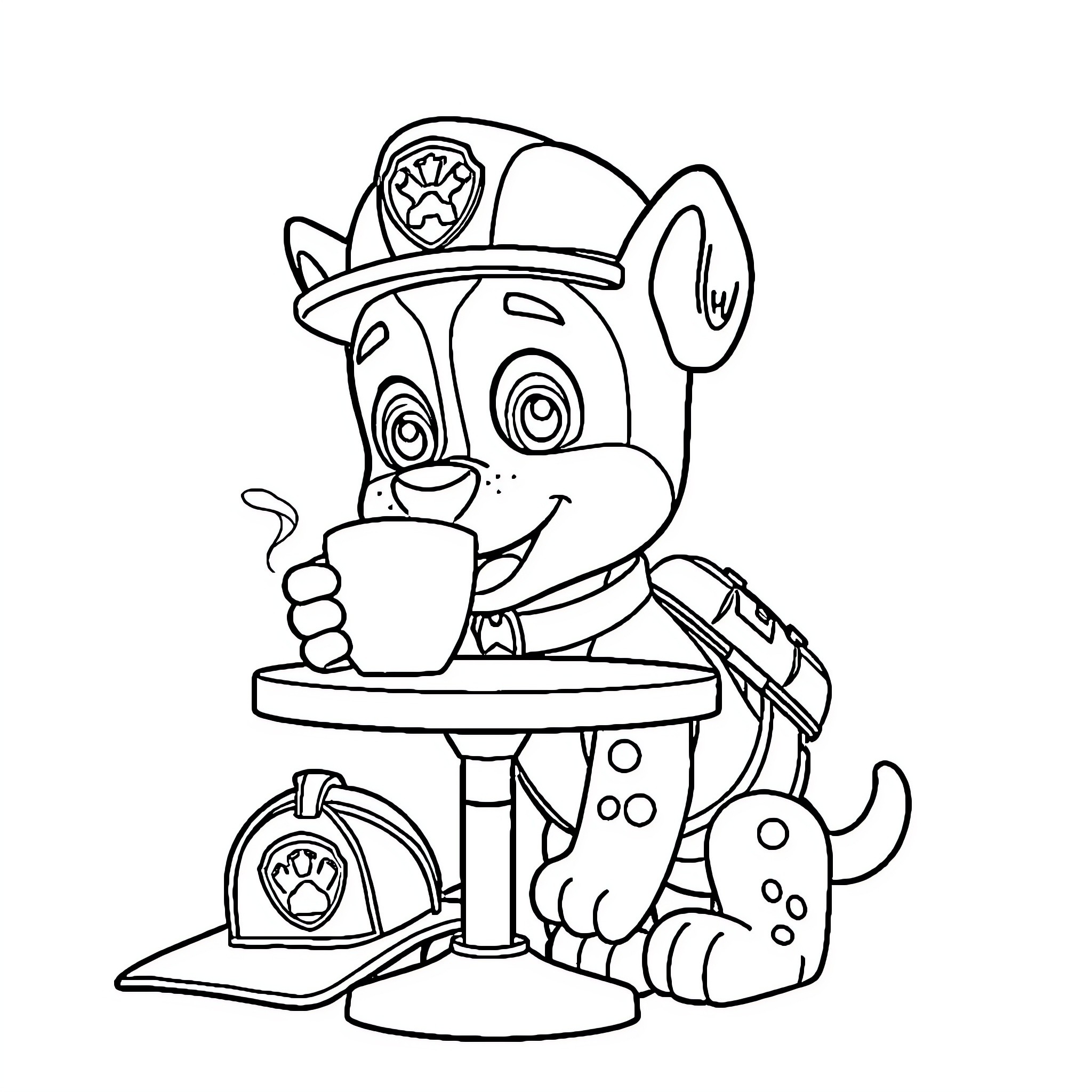Best Paw Patrol Marshall Coloring Pages (Free Printable PDF)