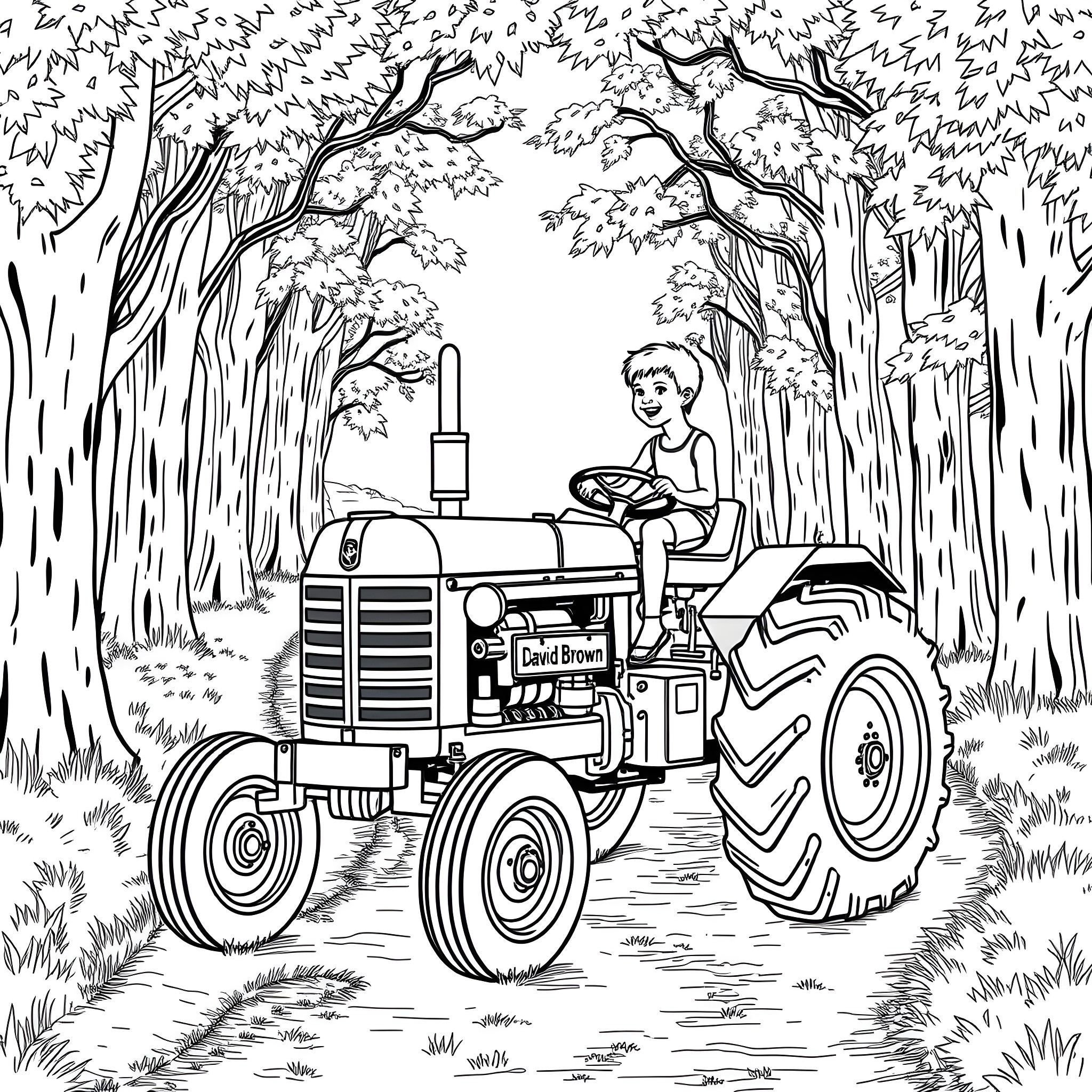 207 Best Tractor Coloring Pages (Free Printable PDFs)