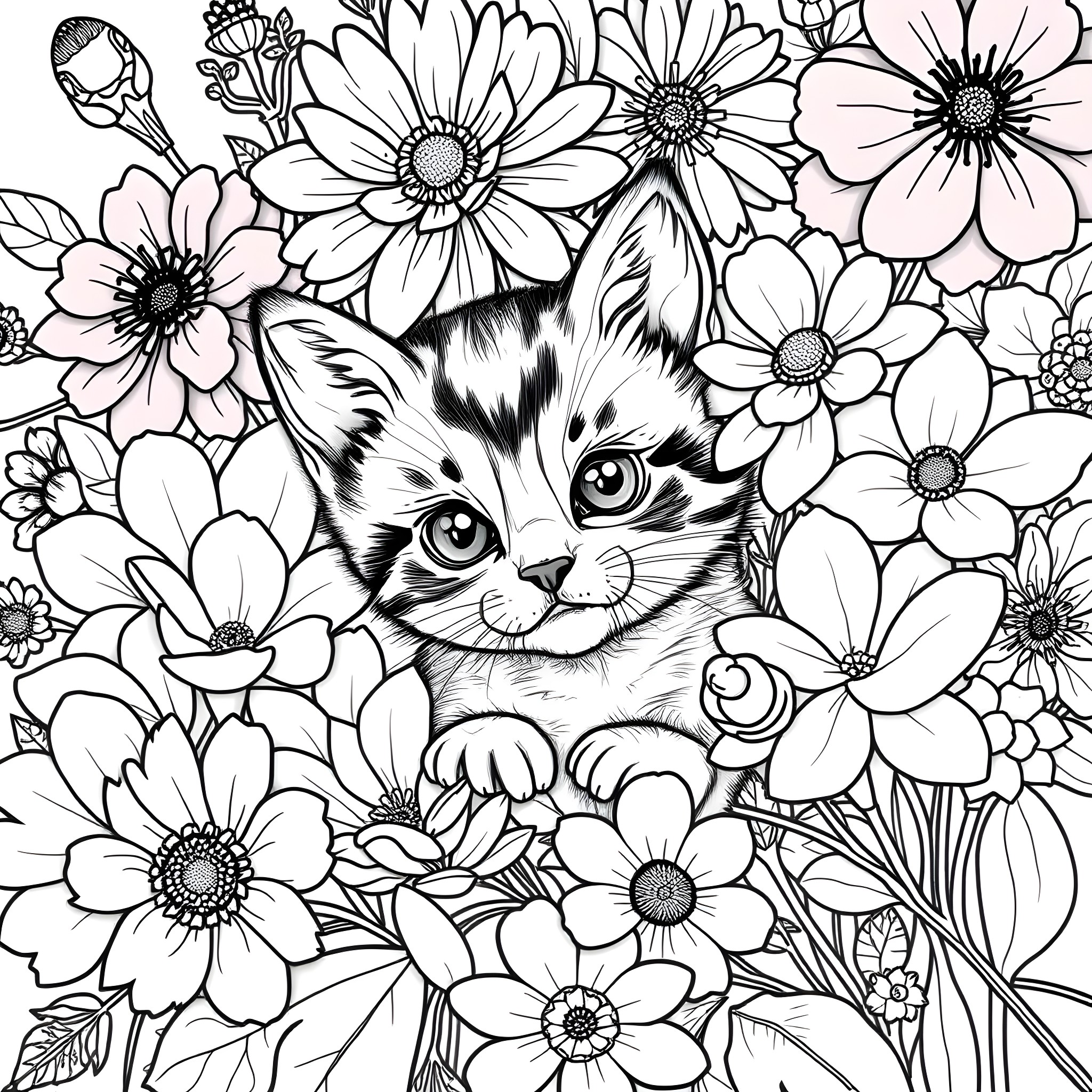 13 Best Kitten Coloring Pages (Free Printable PDFs)