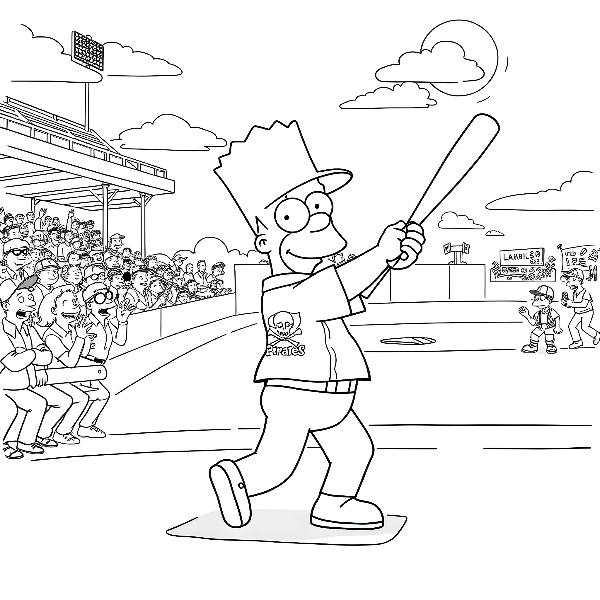 105 Best Bart Simpson Coloring Pages (Free Printable PDFs)