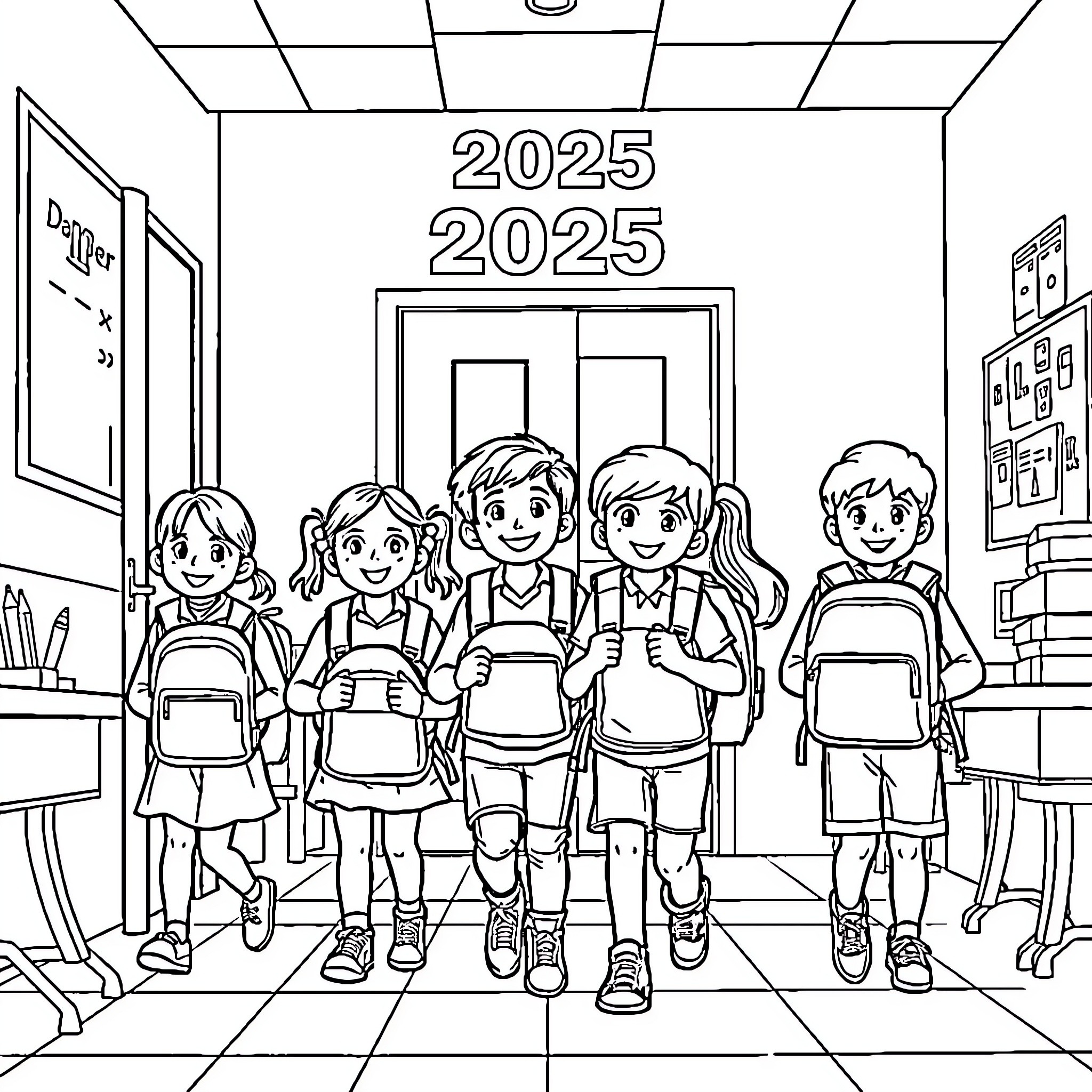 47 Best School Coloring Pages (Free Printable PDFs)