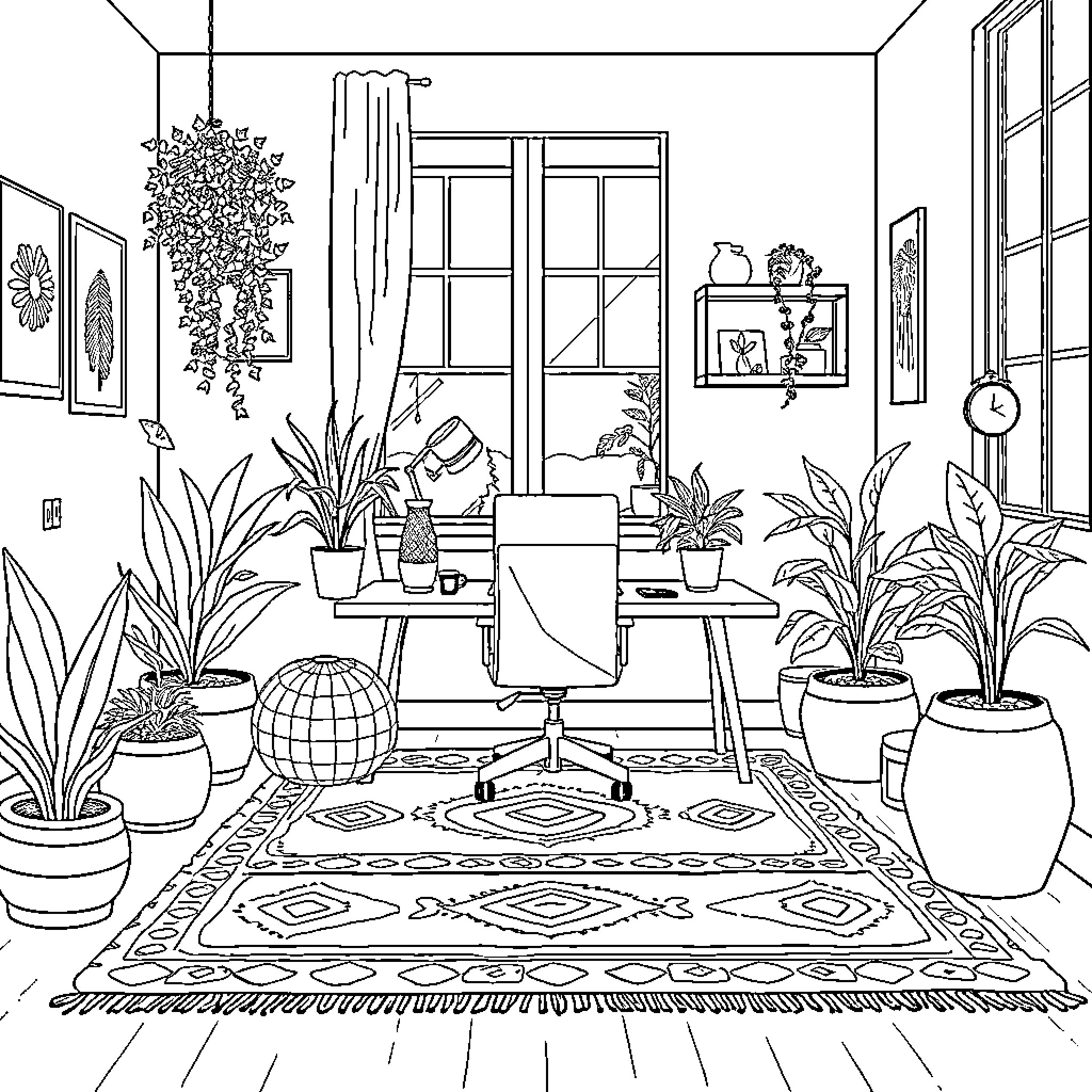 Best Office Coloring Pages (Free Printable PDF)