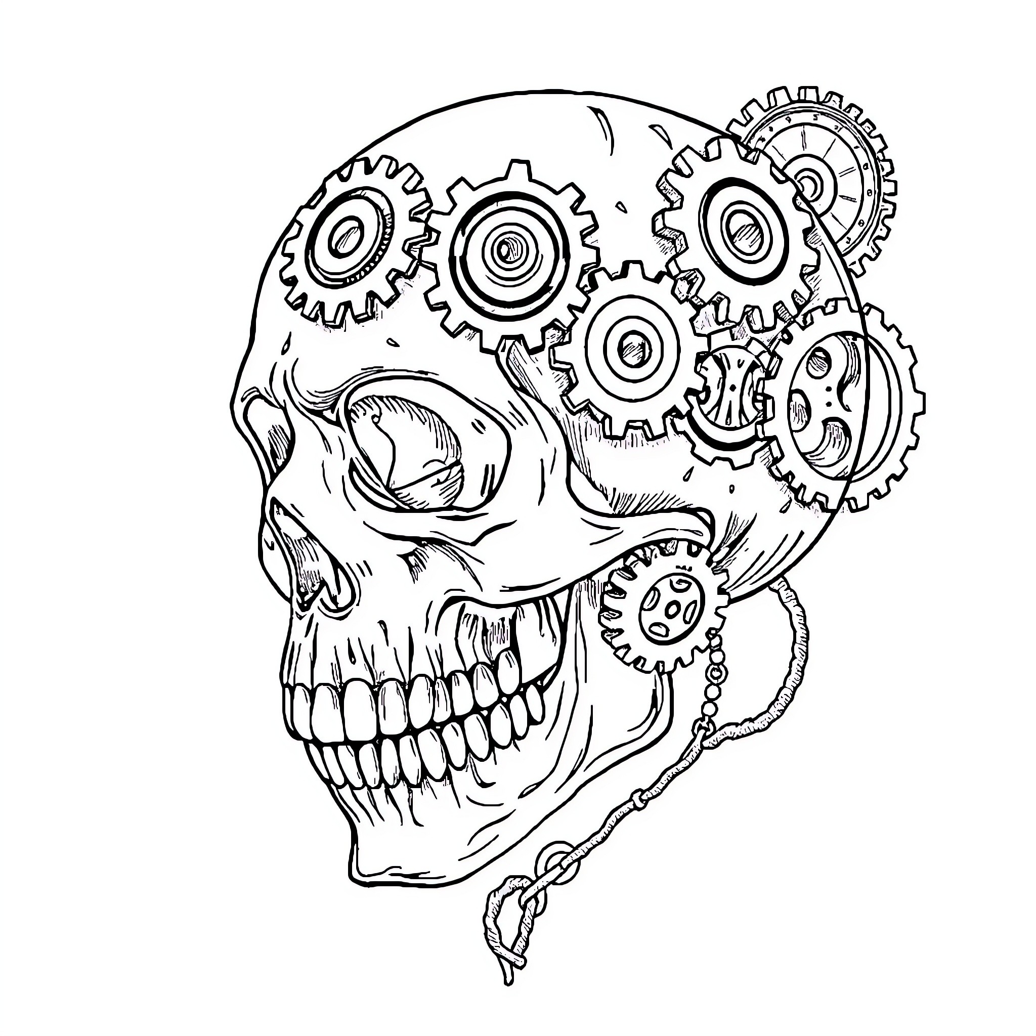 Best Skull Coloring Pages (Free Printable PDF)