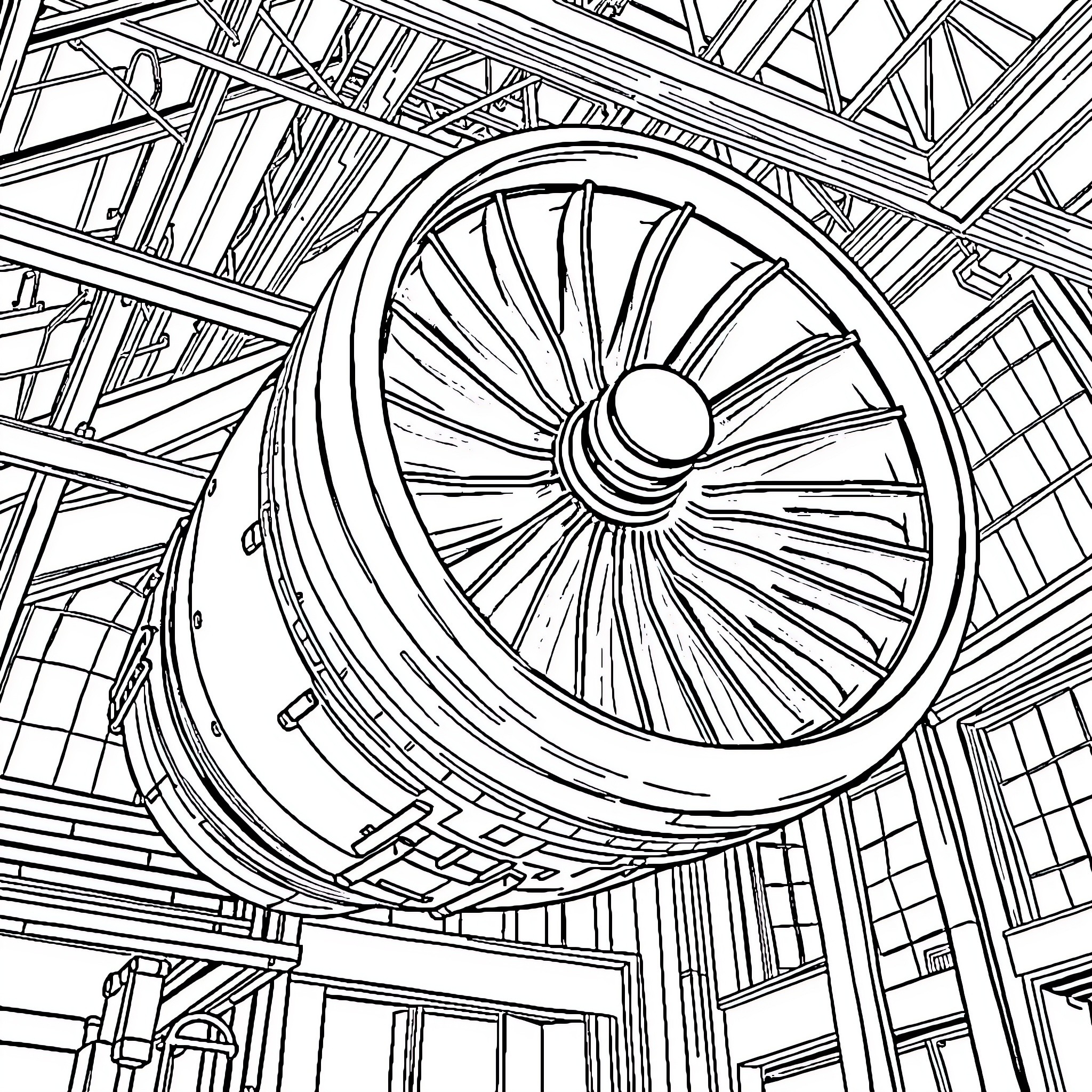 Best Jet Engine Coloring Pages (Free Printable PDF)