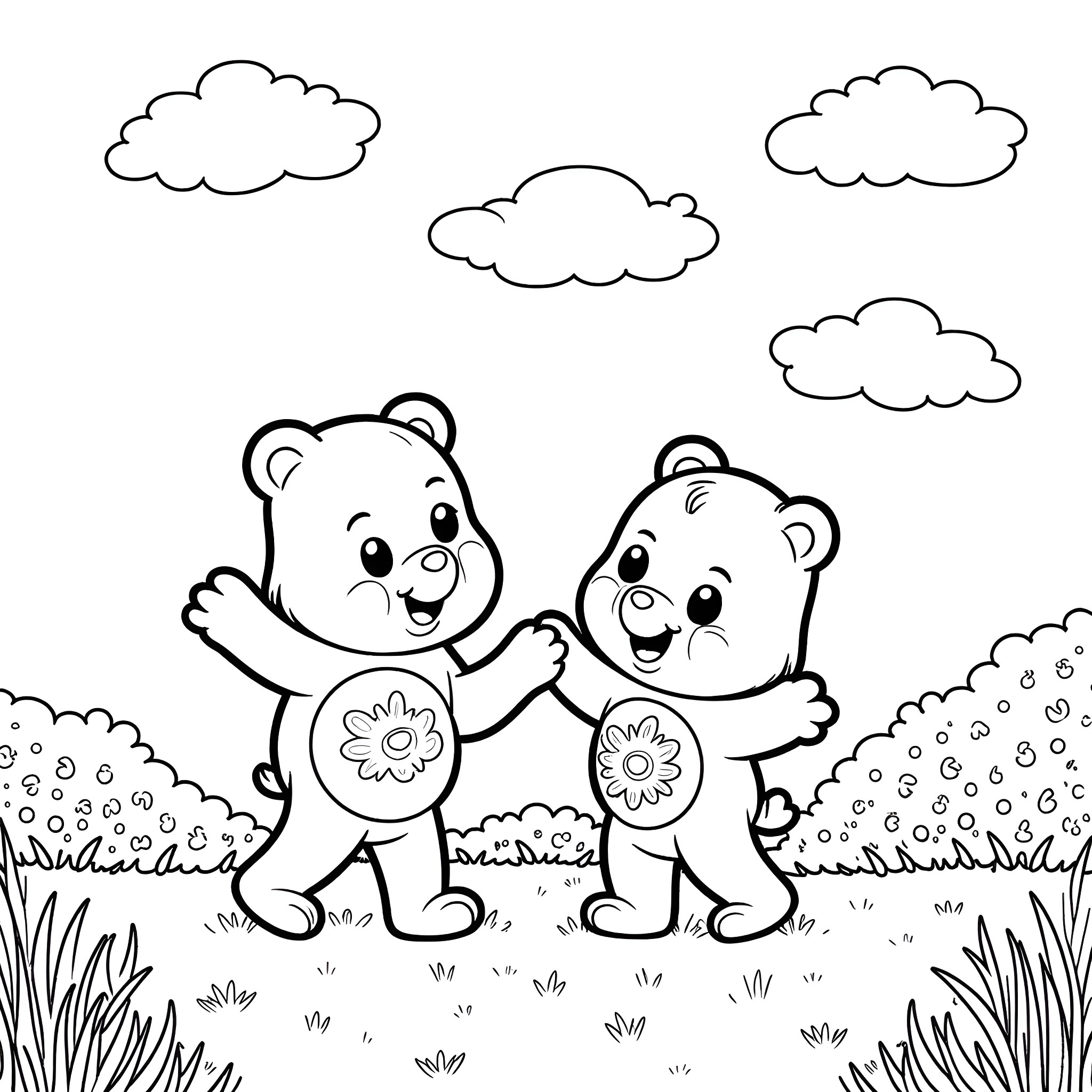 Best Care Bear Coloring Pages (Free Printable PDF)