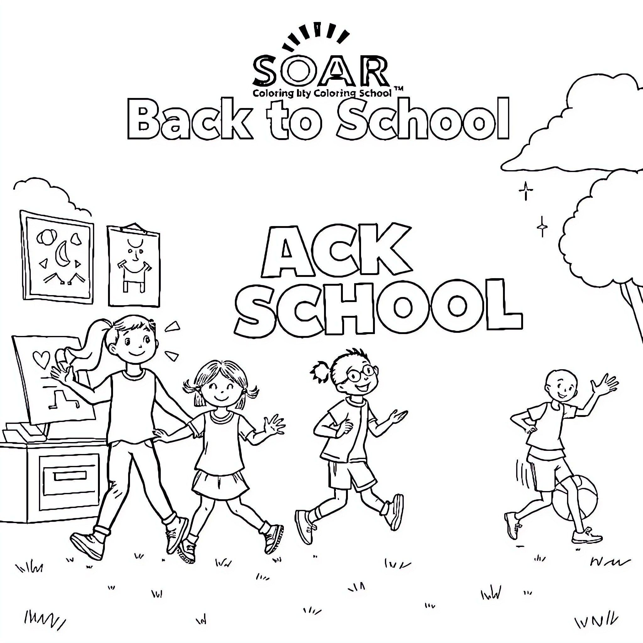 167 Best School Coloring Pages (Free Printable PDFs)