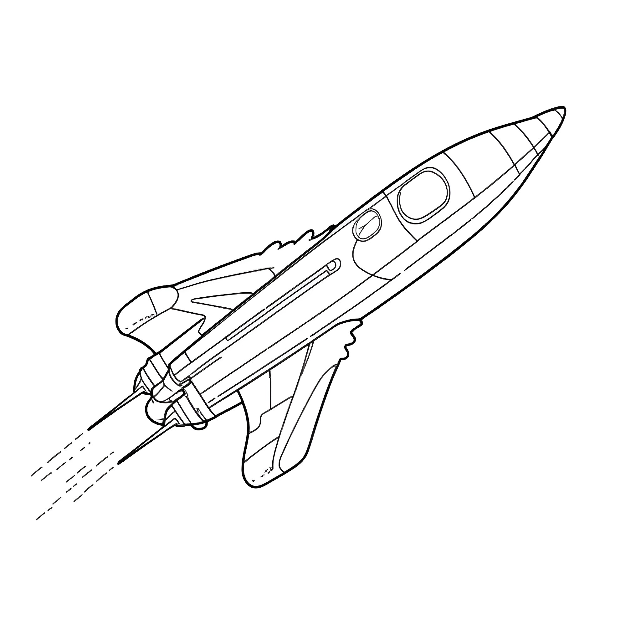 Best Spaceship Coloring Pages (Free Printable PDF)