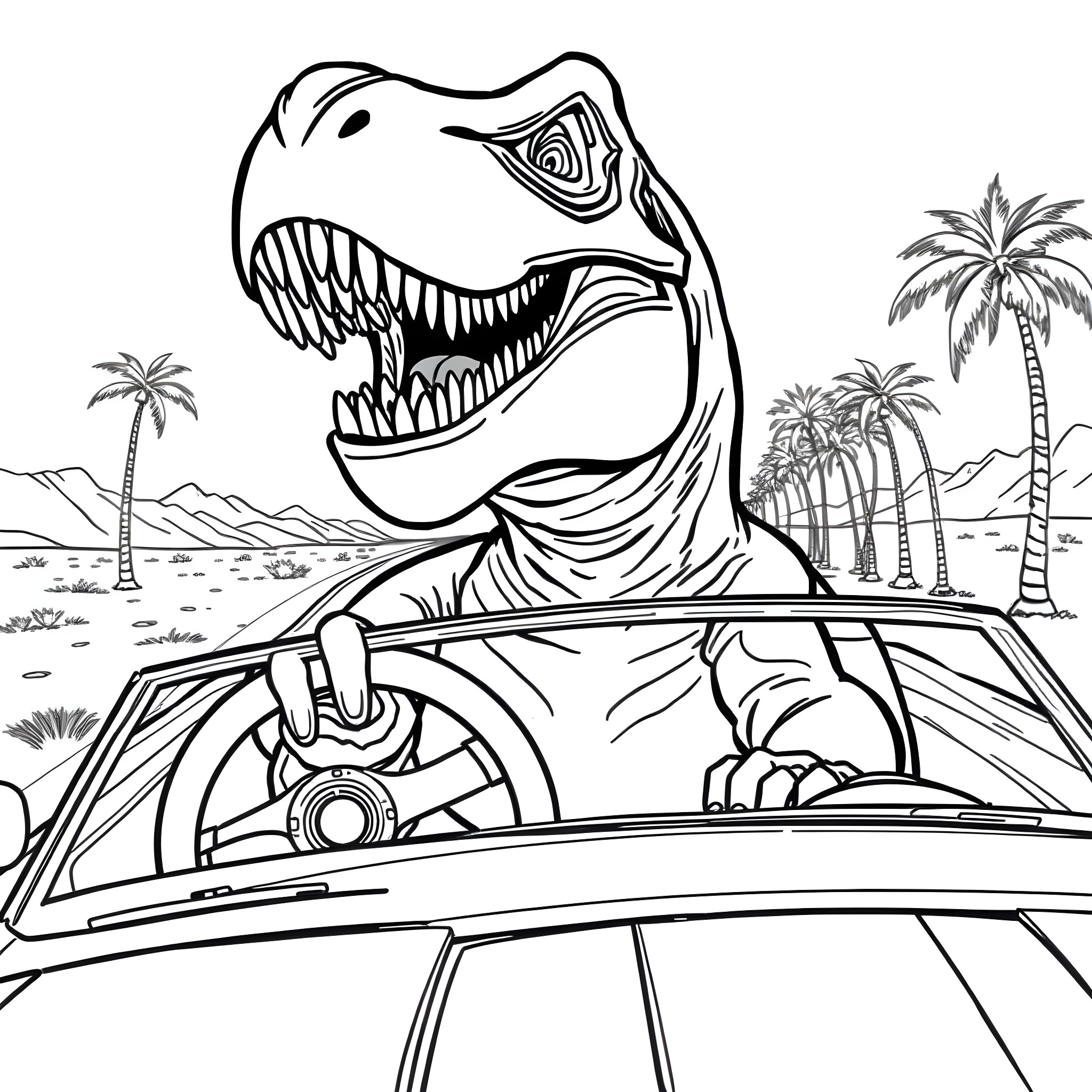 Best Trex Coloring Pages (Free Printable PDF)