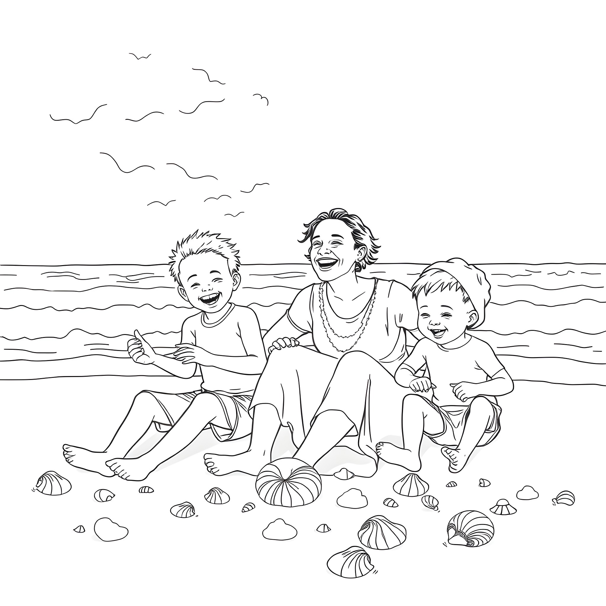 264 Best Family Coloring Pages (Free Printable PDFs)