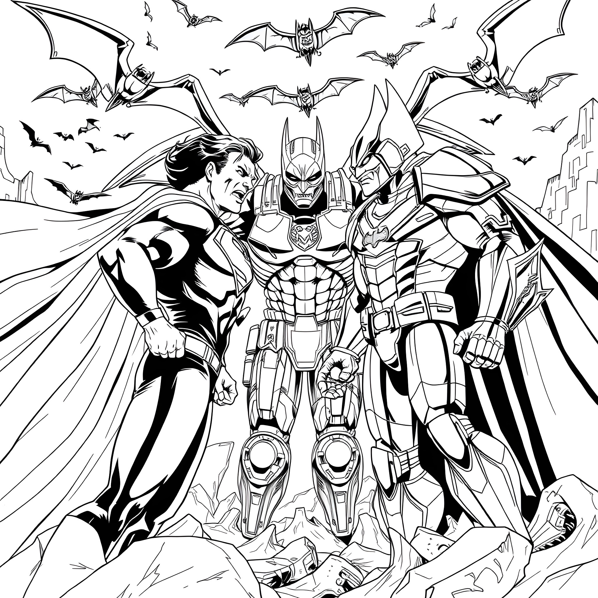 650 Best Superhero Coloring Pages (Free Printable PDFs)