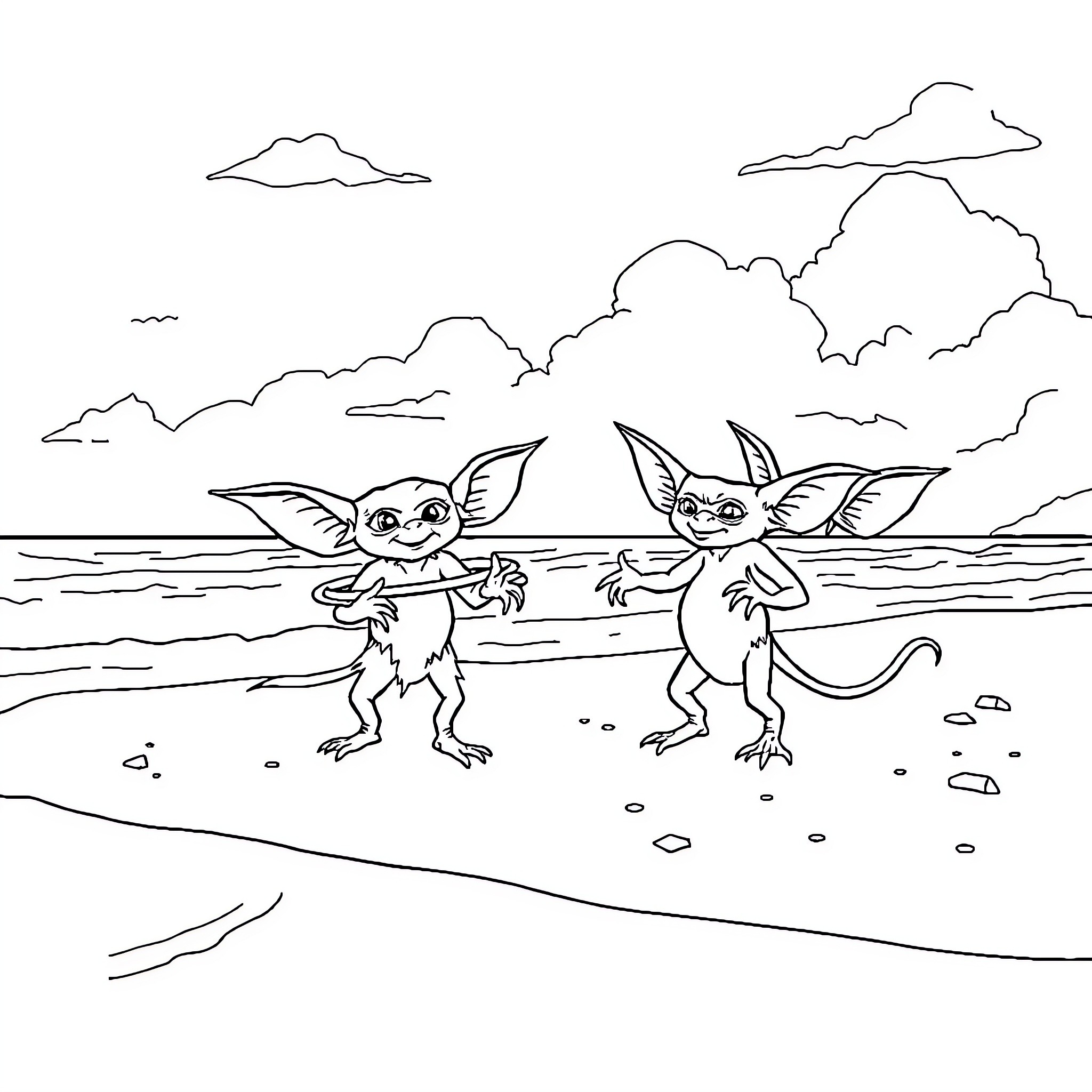 Best Gremlin Coloring Pages (Free Printable PDF)