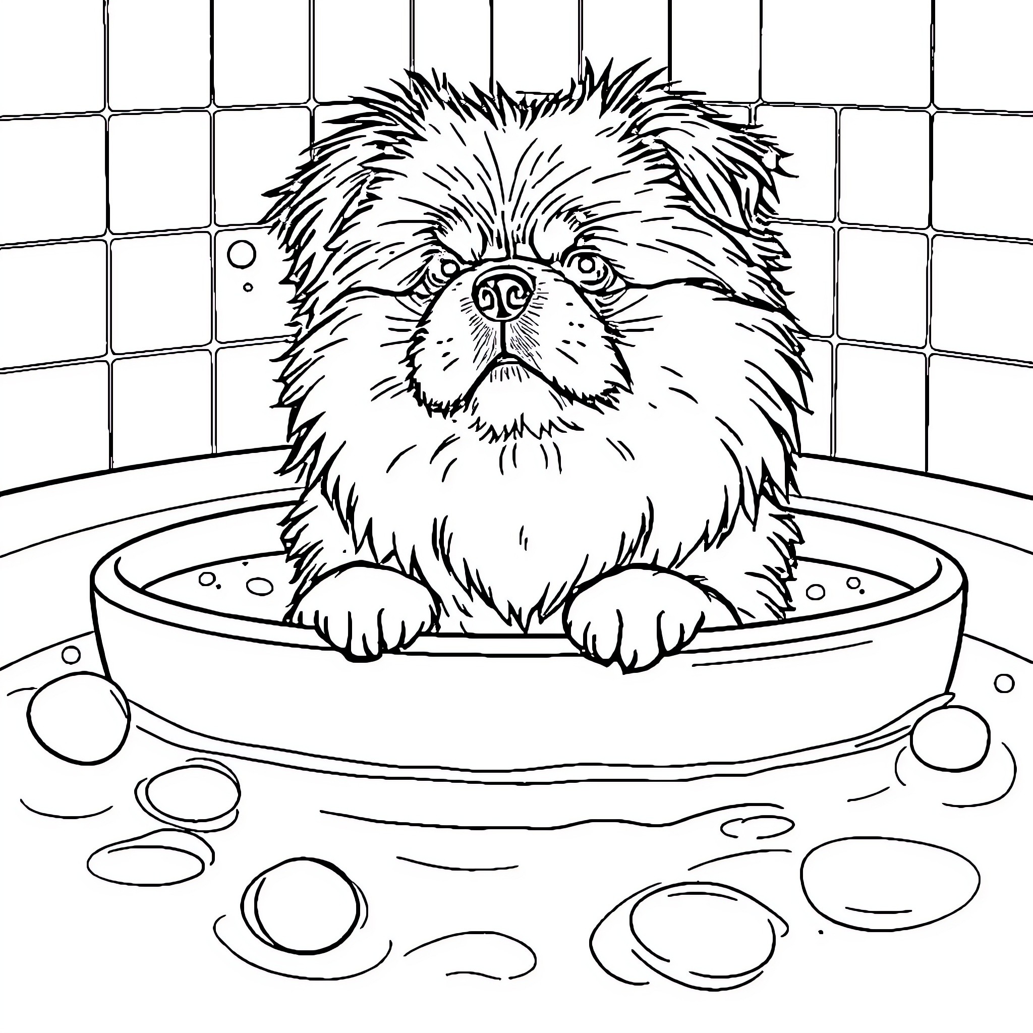 Best Japanese Chin Coloring Pages (Free Printable PDF)