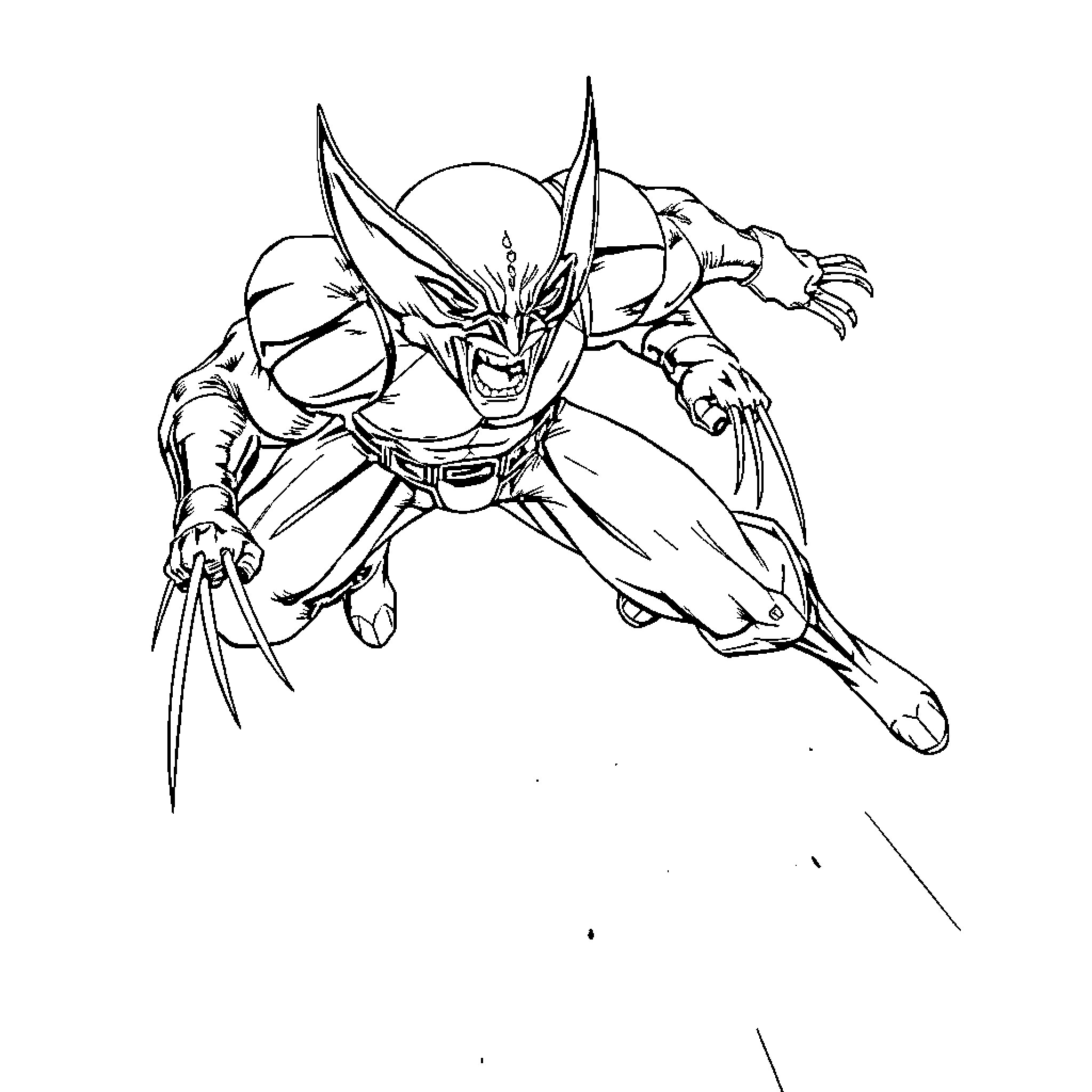 Best Wolverine Coloring Pages (Free Printable PDF)
