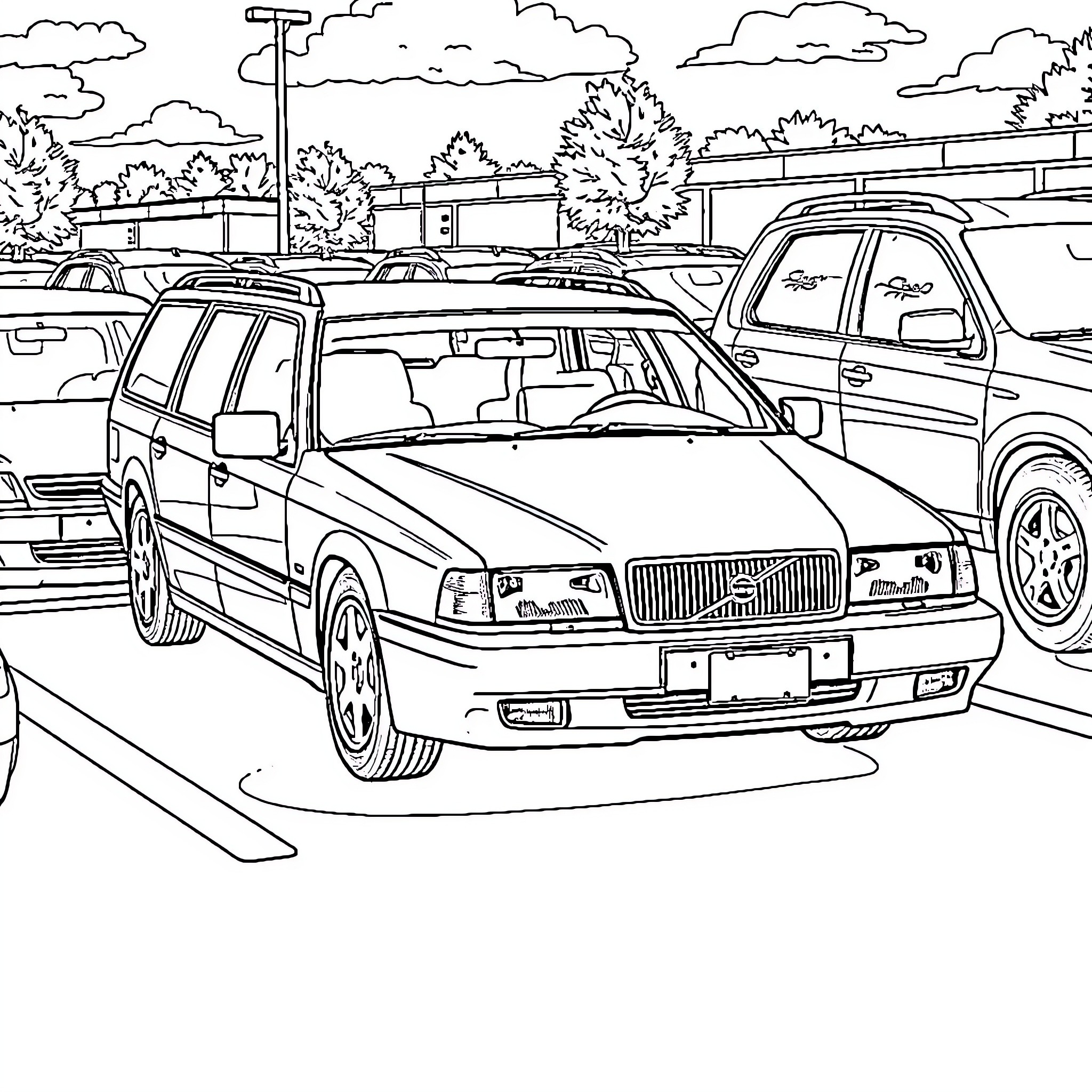 Best Volvo Coloring Pages (Free Printable PDF)