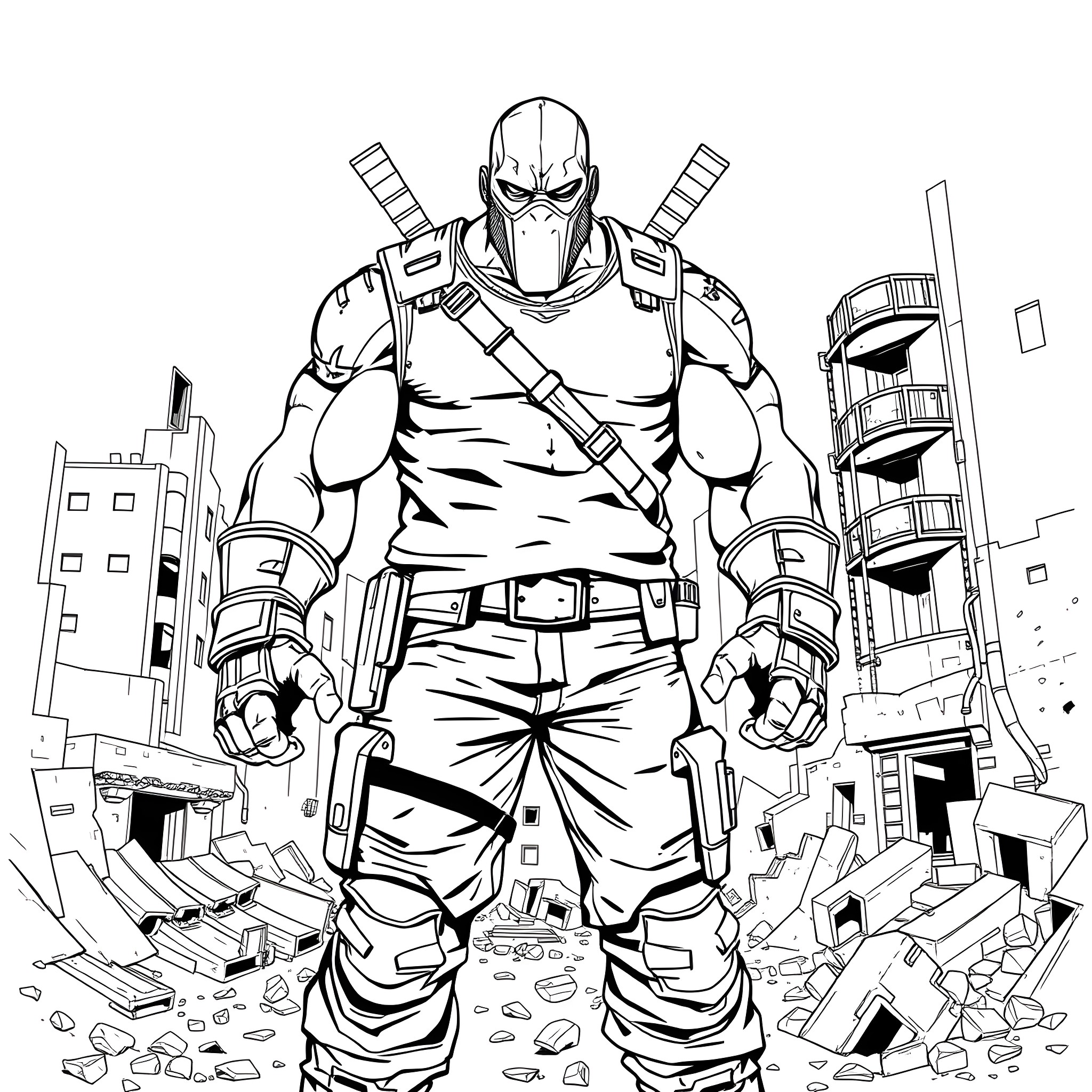 107 Best Bane Coloring Pages (Free Printable PDFs)