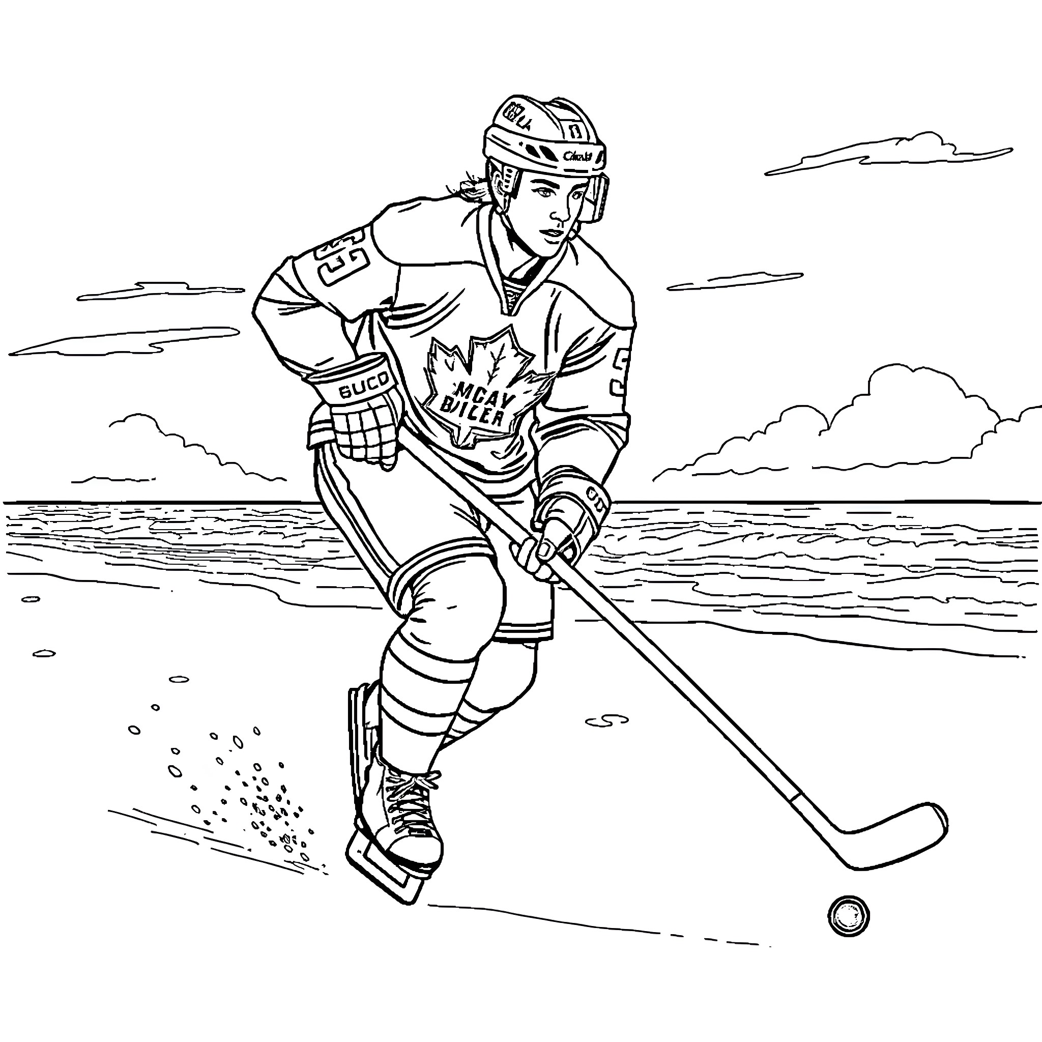 Best Connor McDavid Coloring Pages (Free Printable PDF)