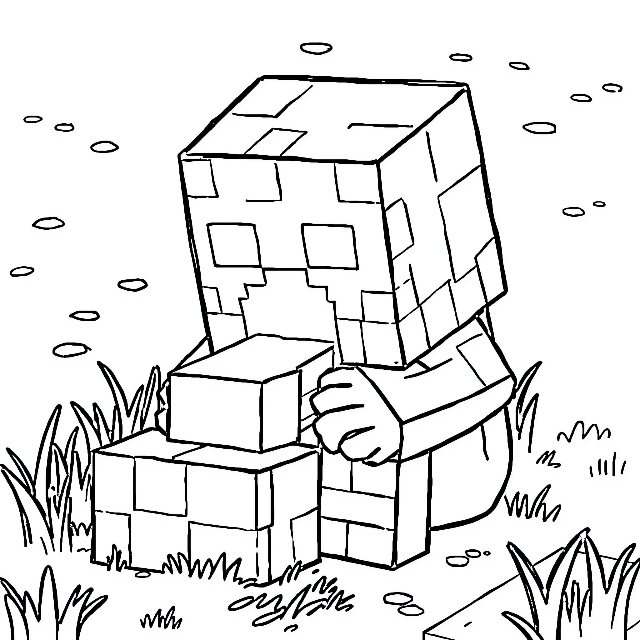 Best Creeper Coloring Pages (Free Printable PDF)