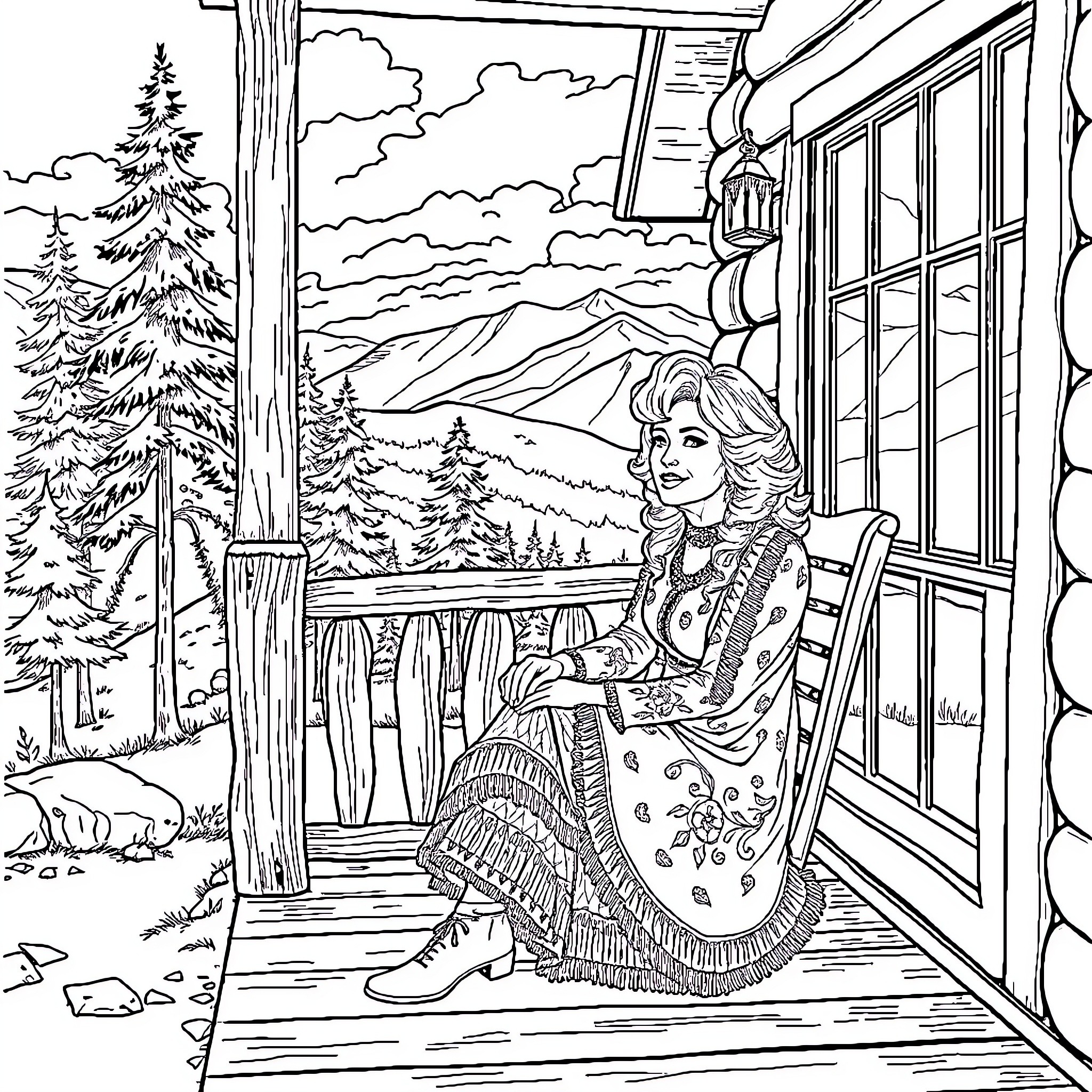 Best Dolly Parton Coloring Pages (Free Printable PDF)