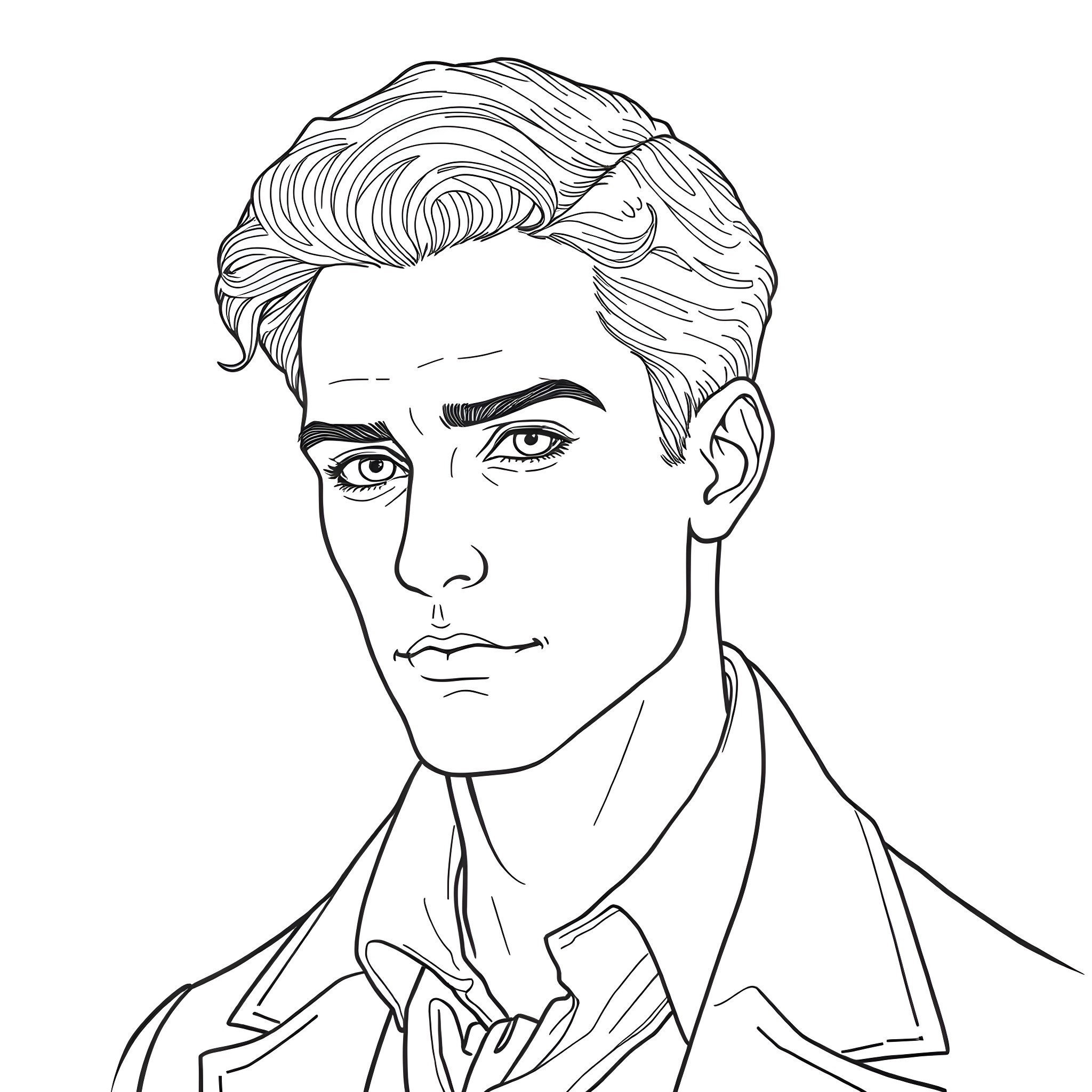 Best Male Coloring Pages (Free Printable PDF)