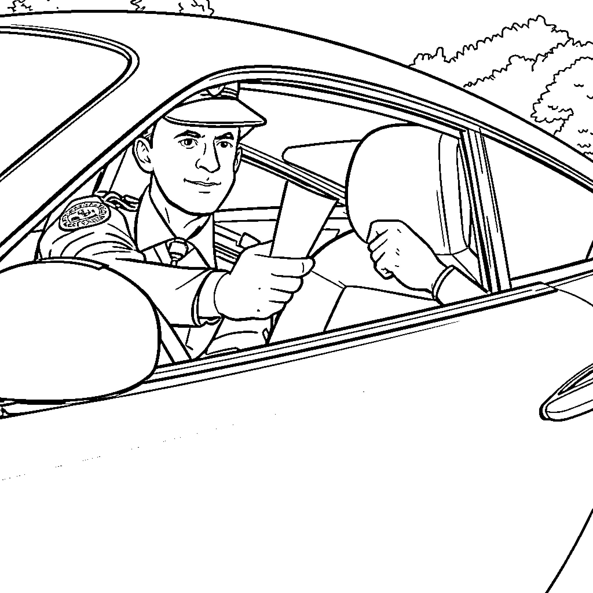 Best Policeman Coloring Pages (Free Printable PDF)