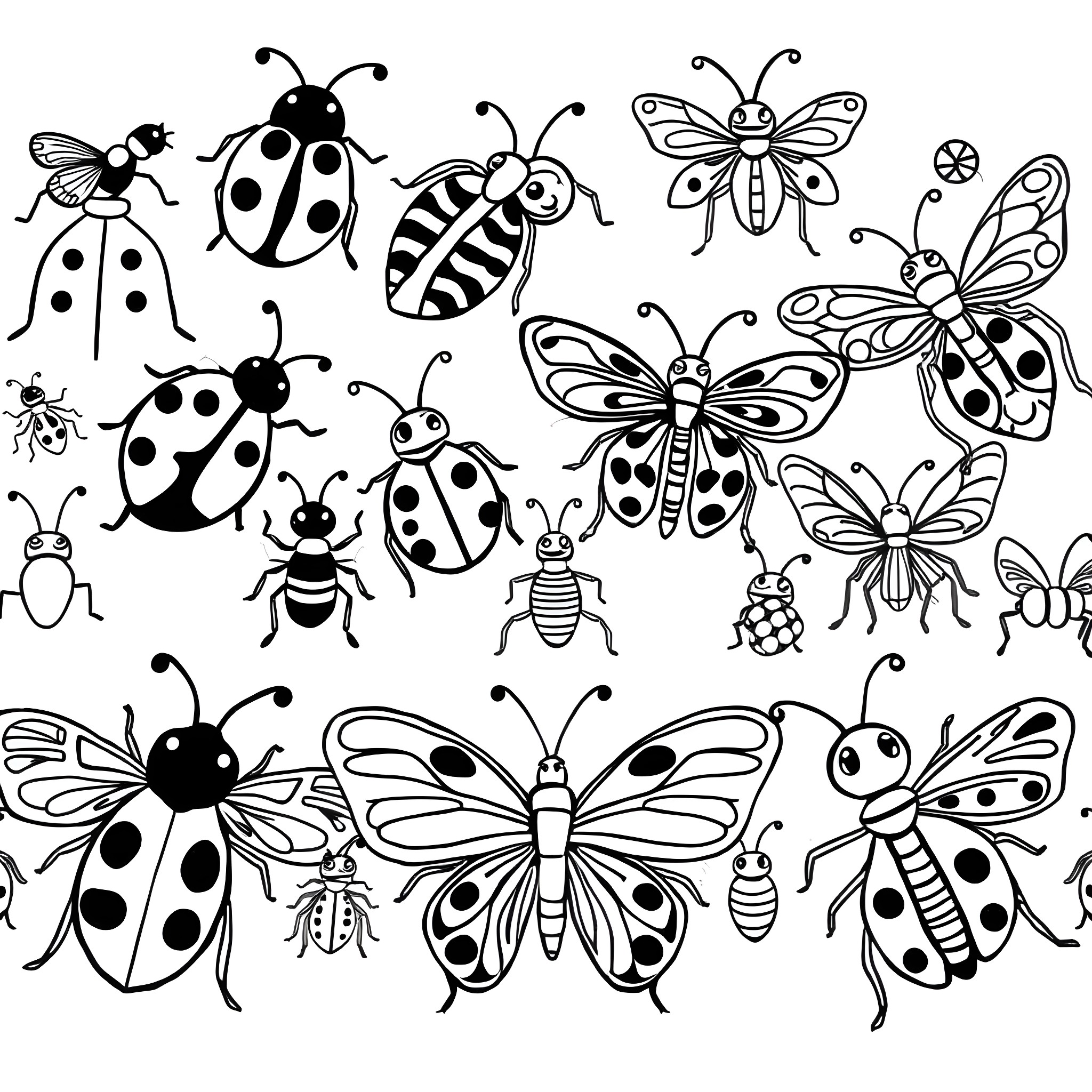 31 Best Bug Coloring Pages (Free Printable PDFs)