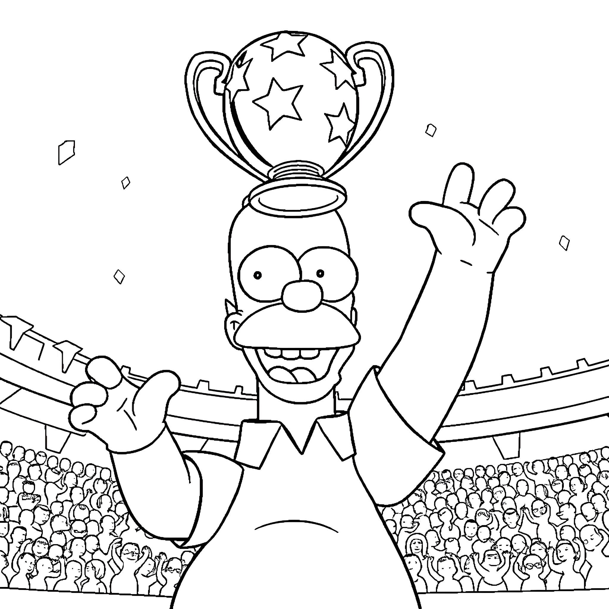 112 Best Homer Simpson Coloring Pages (Free Printable PDFs)