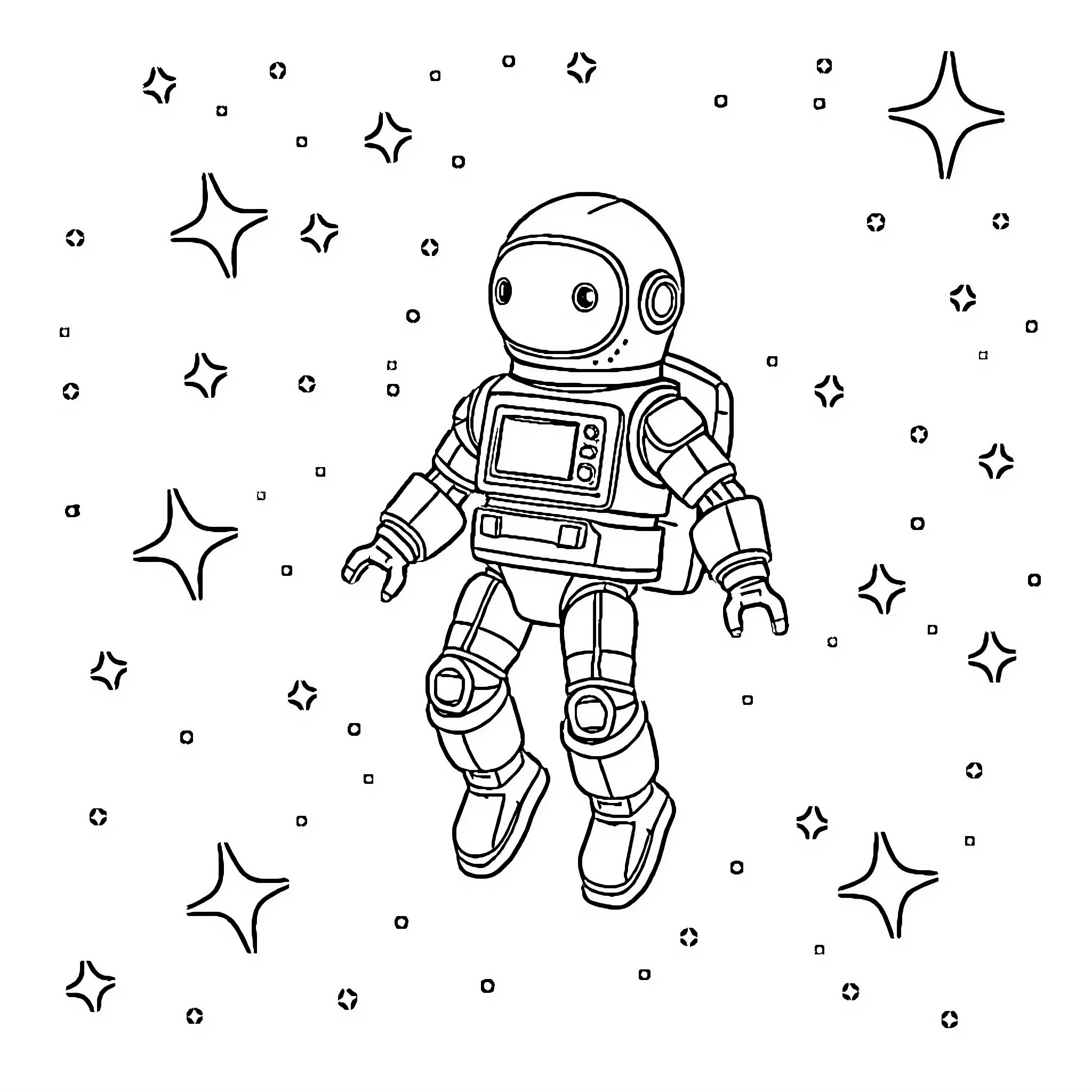 Best Astrobot Coloring Pages (Free Printable PDF)