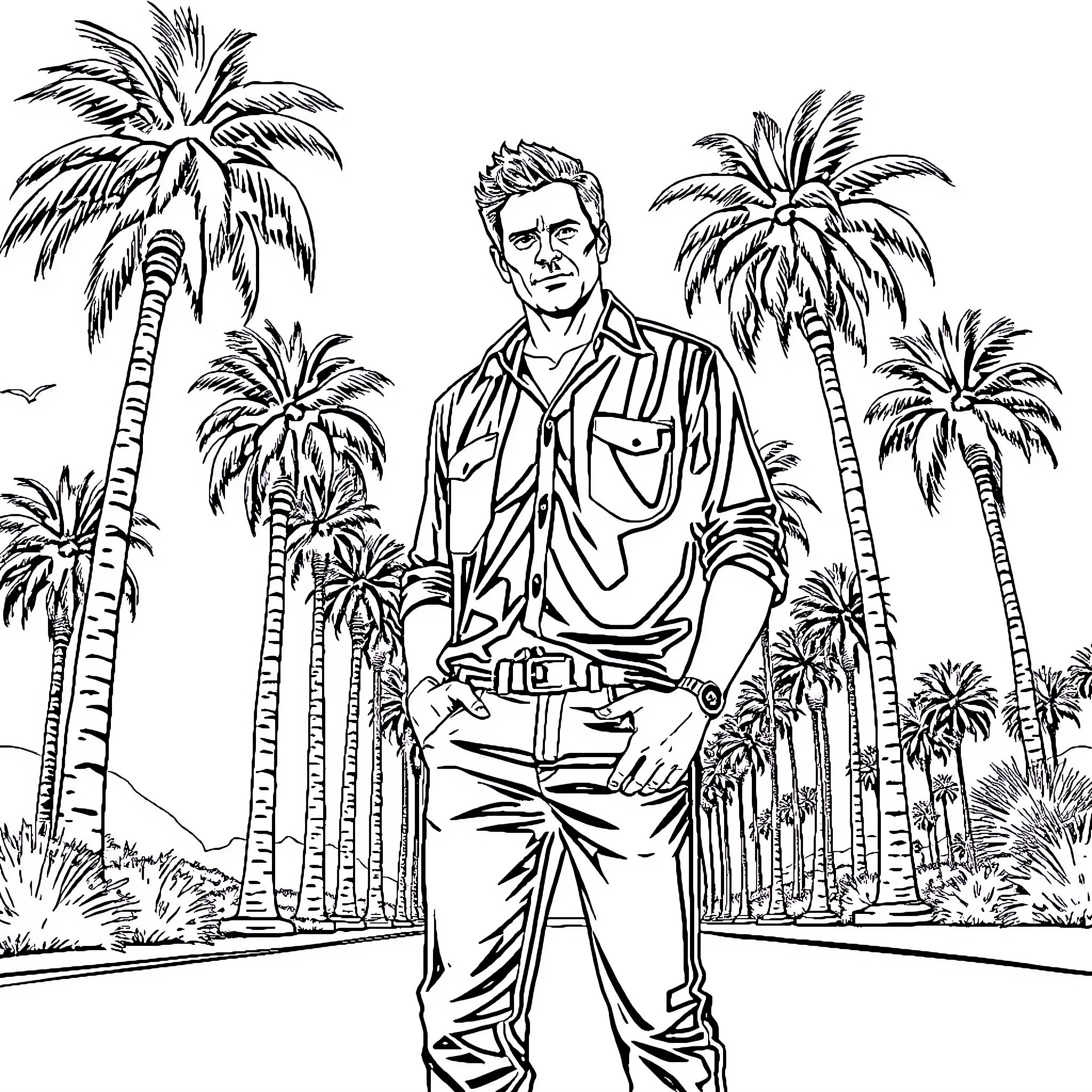 Best Dexter Morgan Coloring Pages (Free Printable PDF)