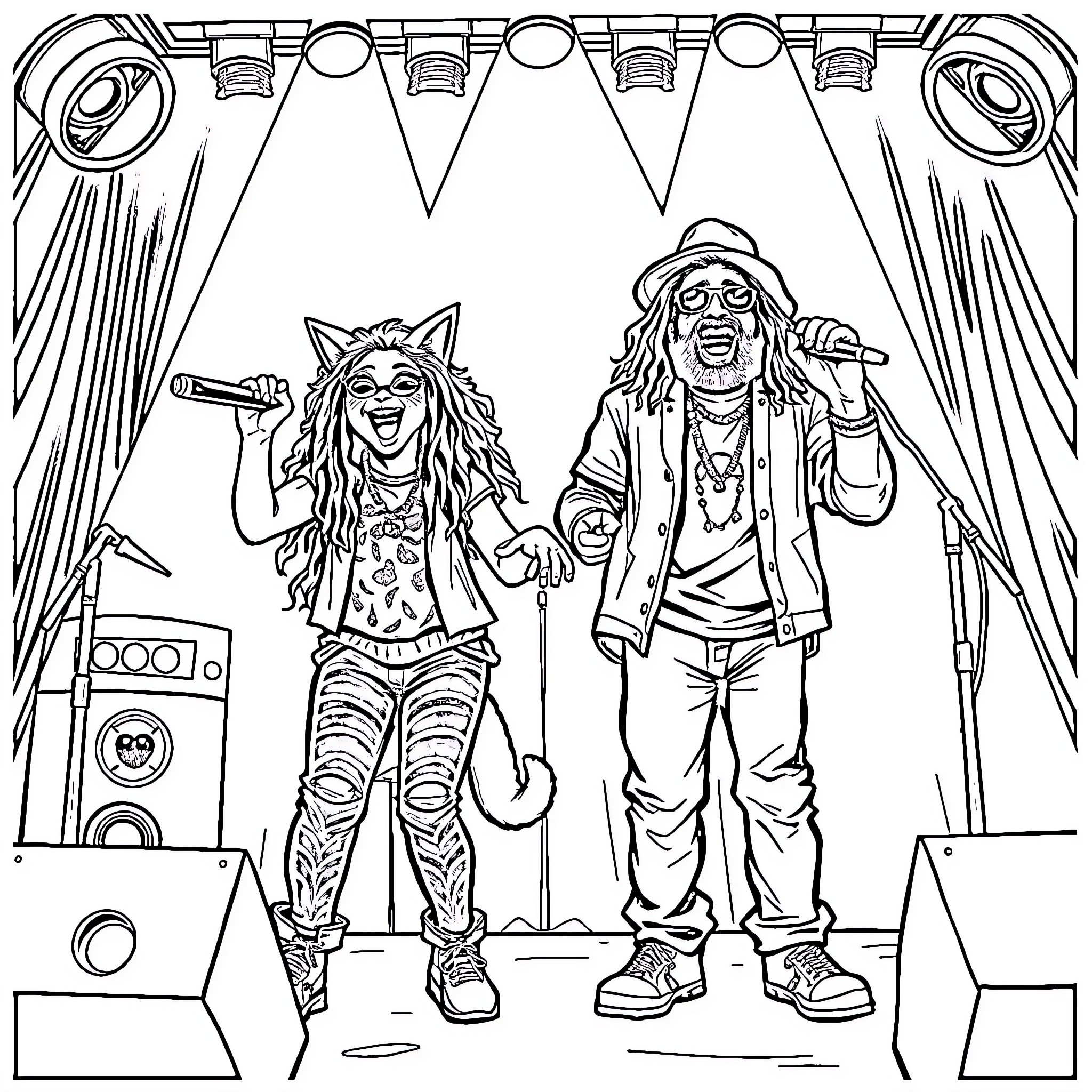 2 Best Doja Cat Coloring Pages (Free Printable PDFs)