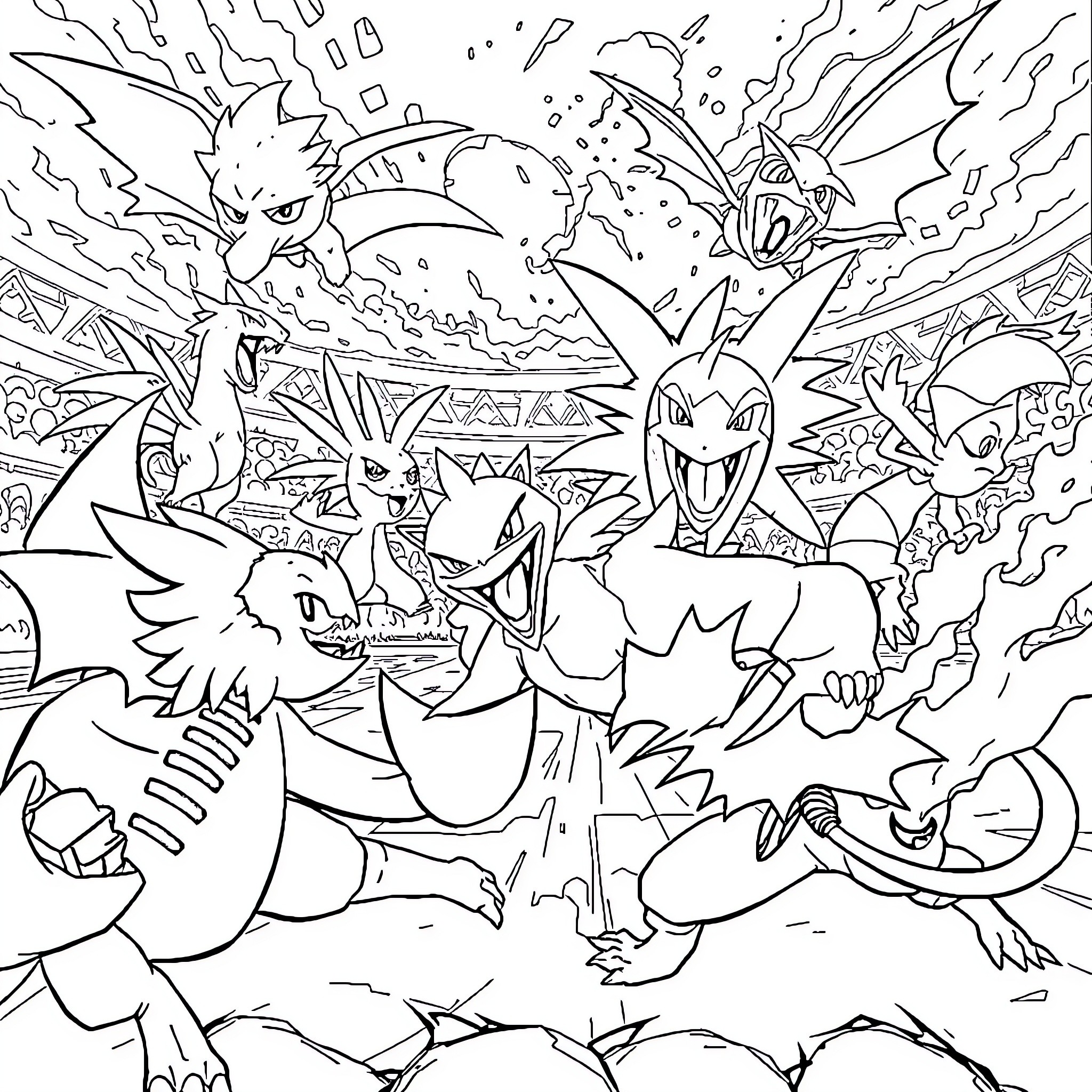 533 Best Pokémon Coloring Pages (Free Printable PDFs)