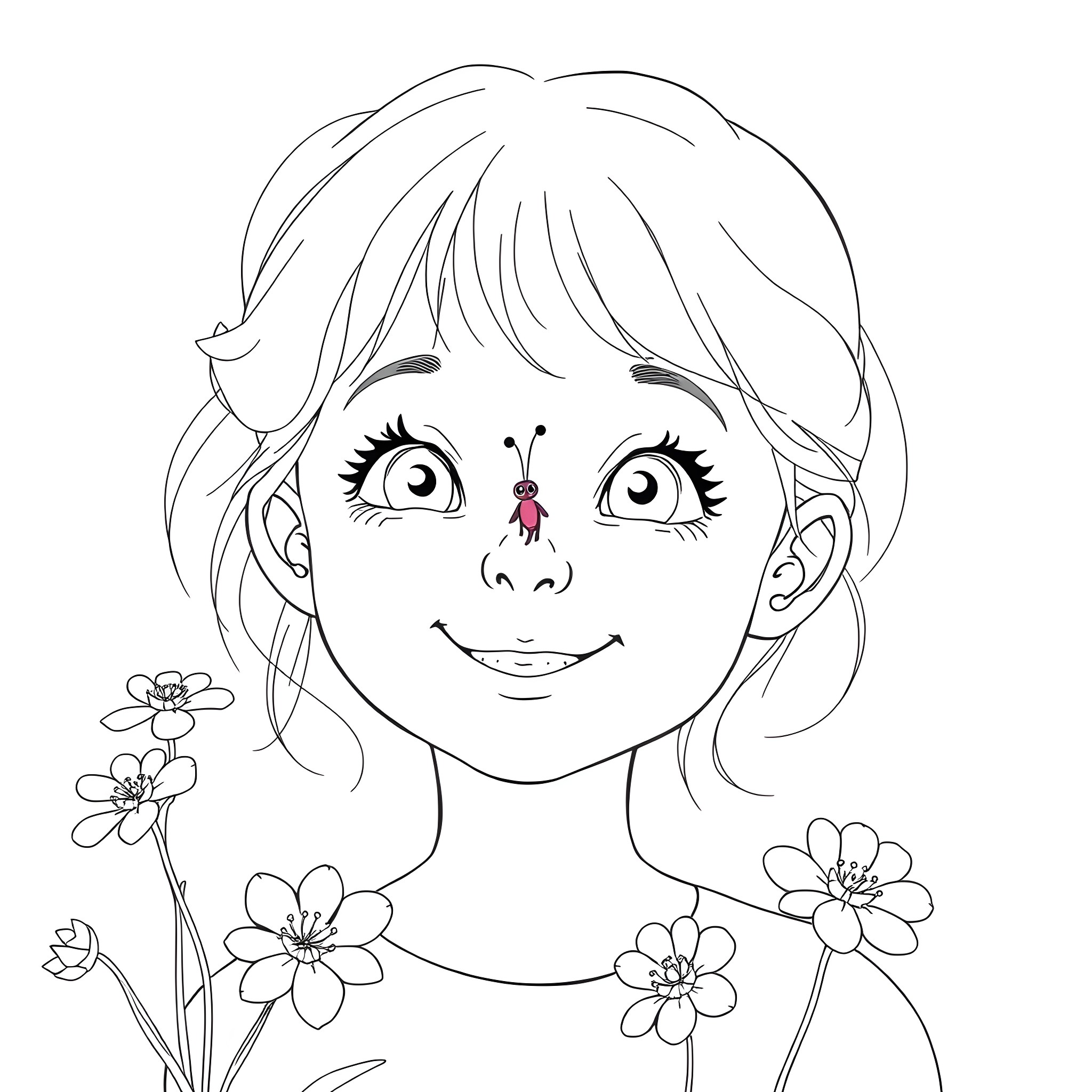 143 Best Girl Coloring Pages (Free Printable PDFs)