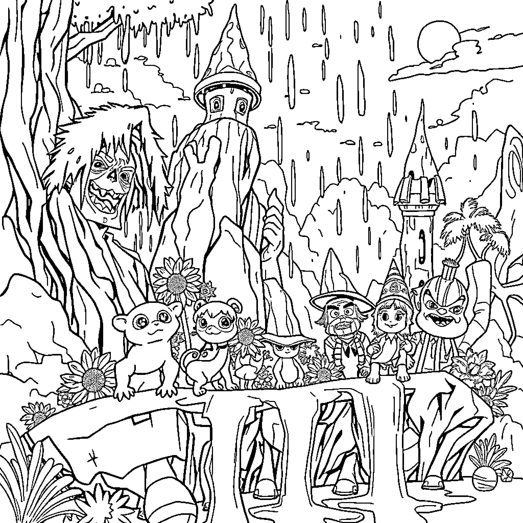 Best Rainworld Characters Coloring Pages (Free Printable PDF)