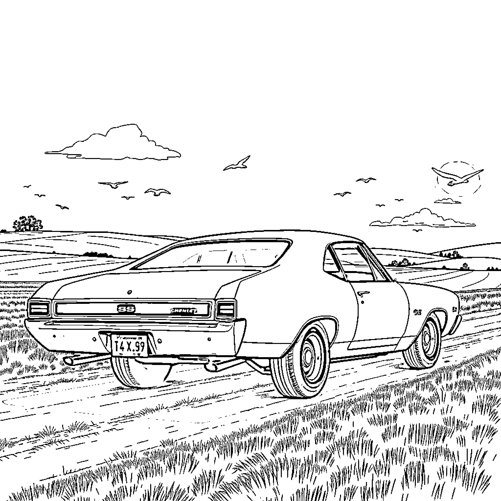 Best Chevrolet Coloring Pages (Free Printable PDF)