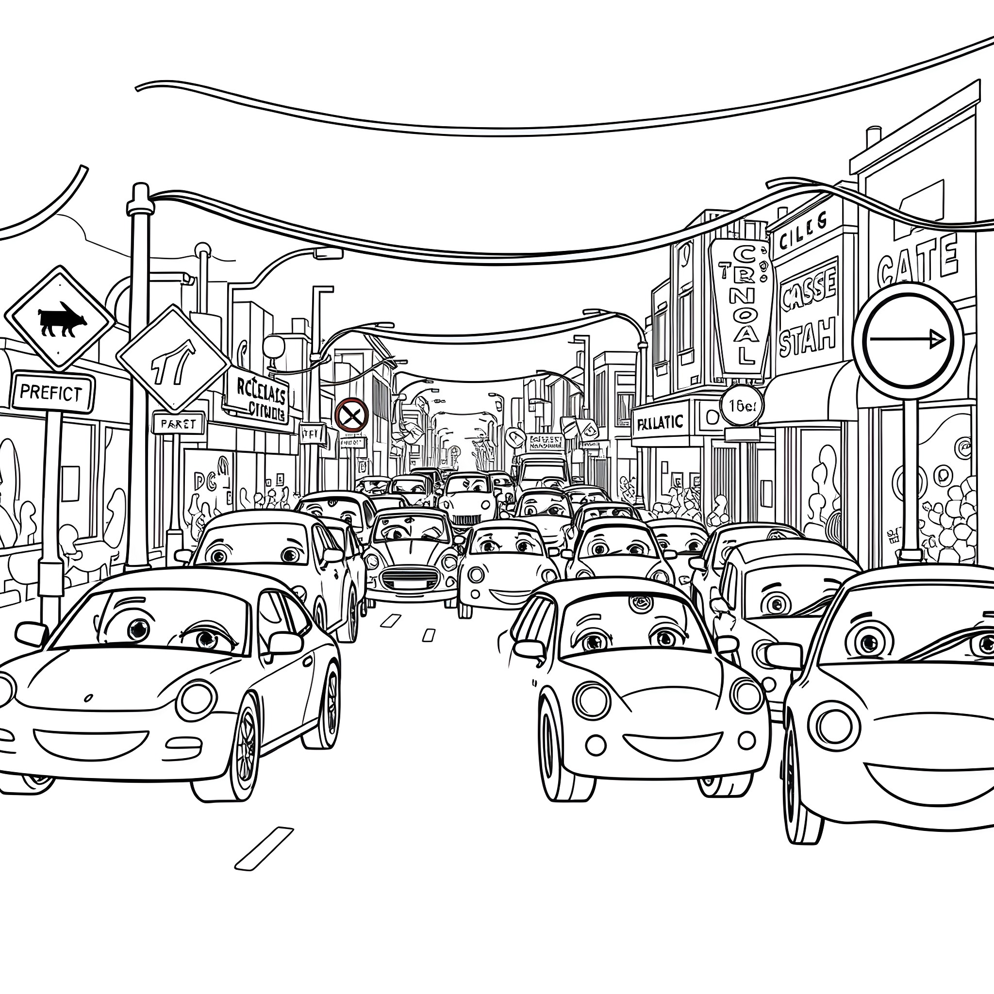 648 Best Car Coloring Pages (Free Printable PDFs)