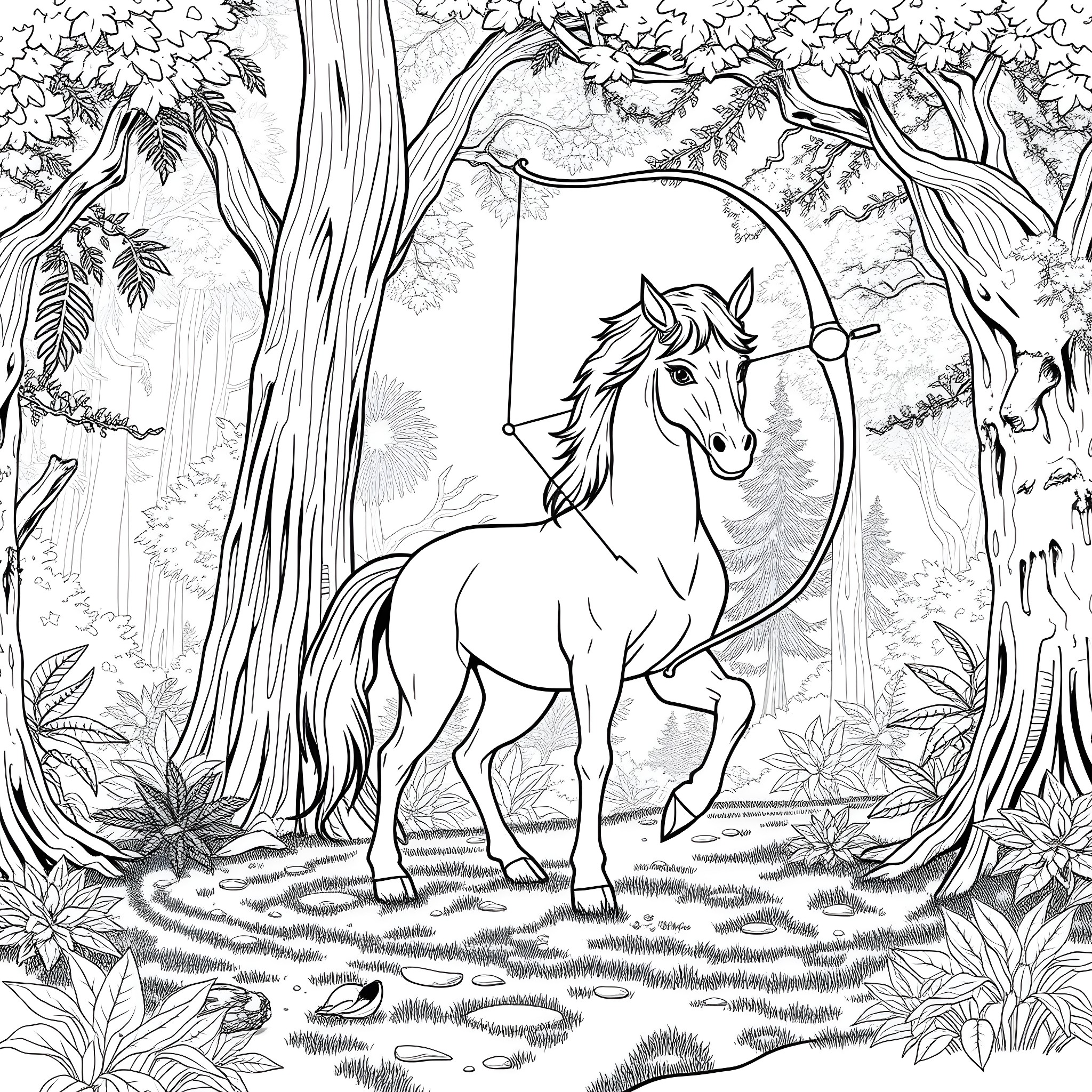 14 Best Centaur Coloring Pages (Free Printable PDFs)