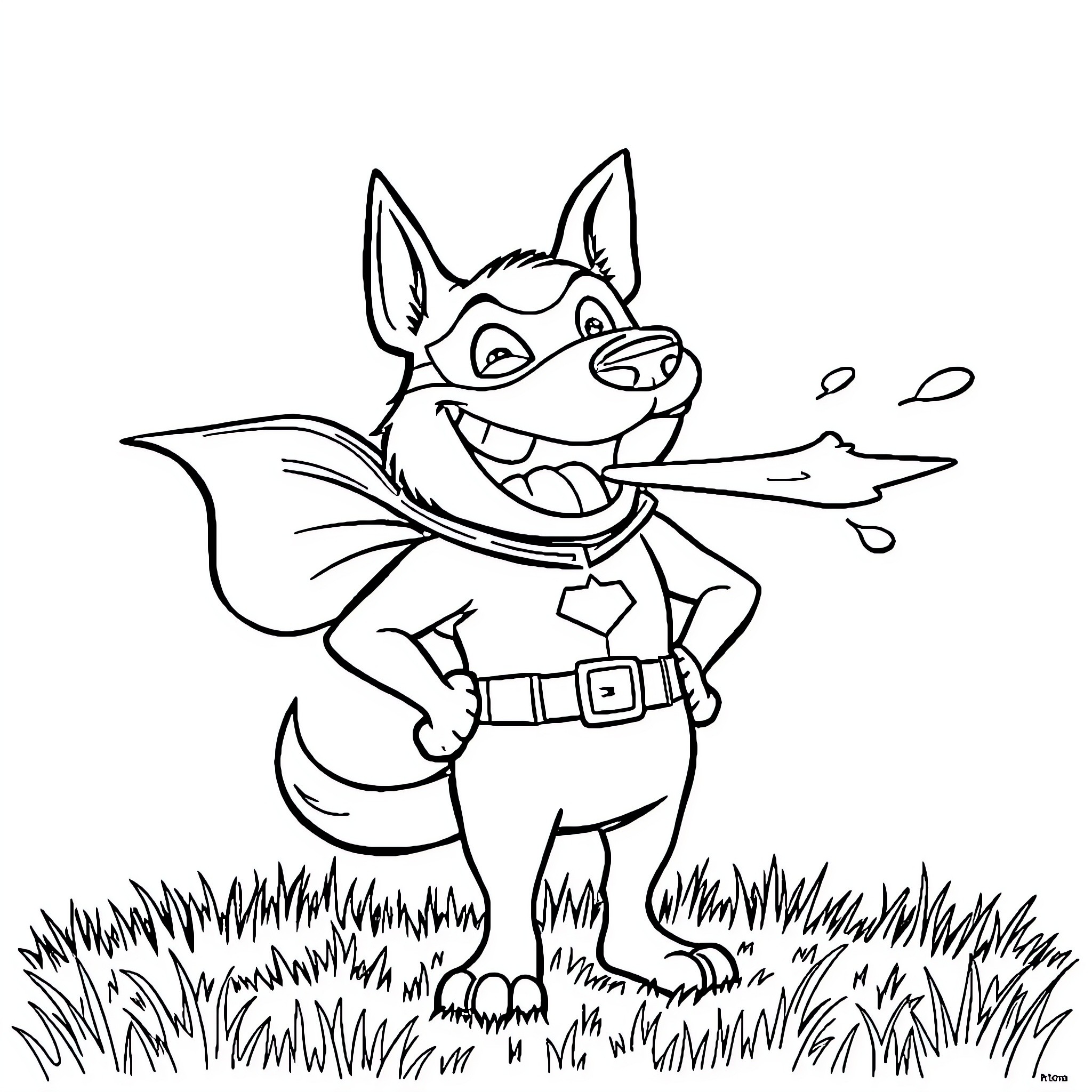 Best Dogman Coloring Pages (Free Printable PDF)