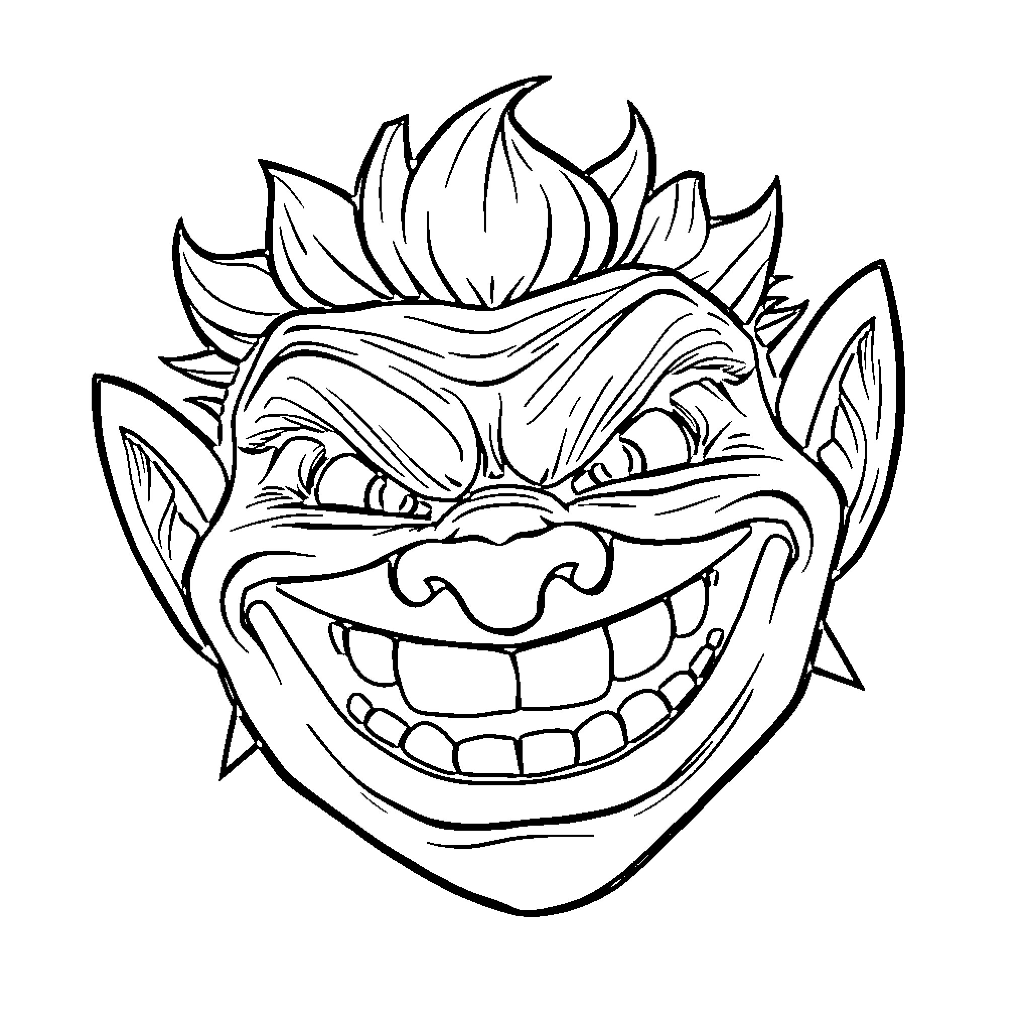 Best Troll Face Coloring Pages (Free Printable PDF)