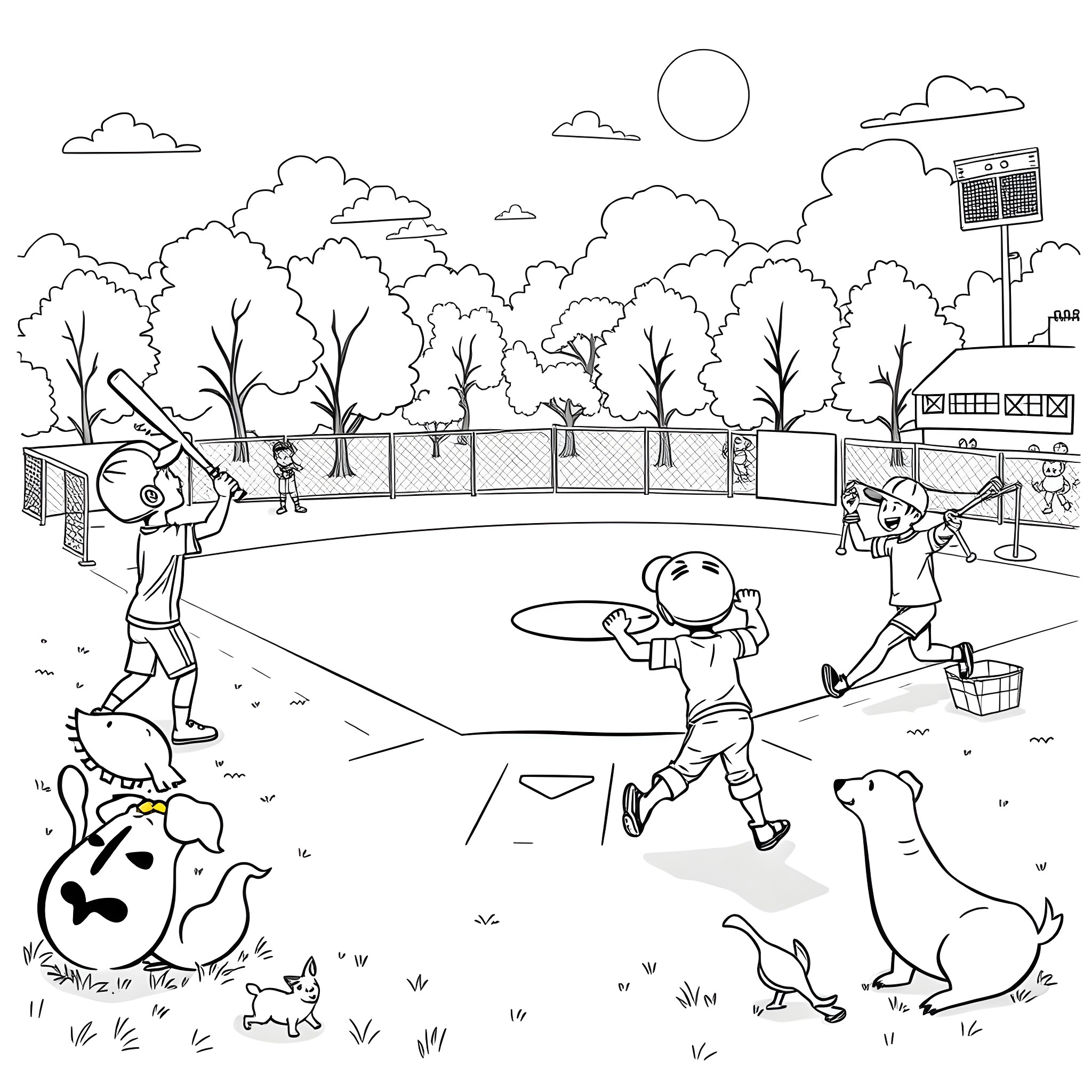 73 Best Baseball Coloring Pages (Free Printable PDFs)