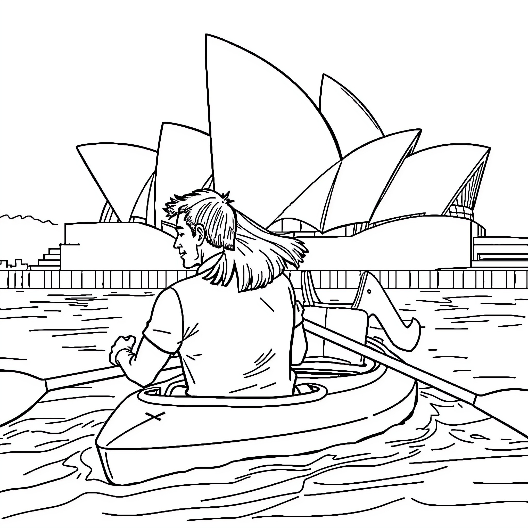 8 Best Kayak Coloring Pages (Free Printable PDFs)