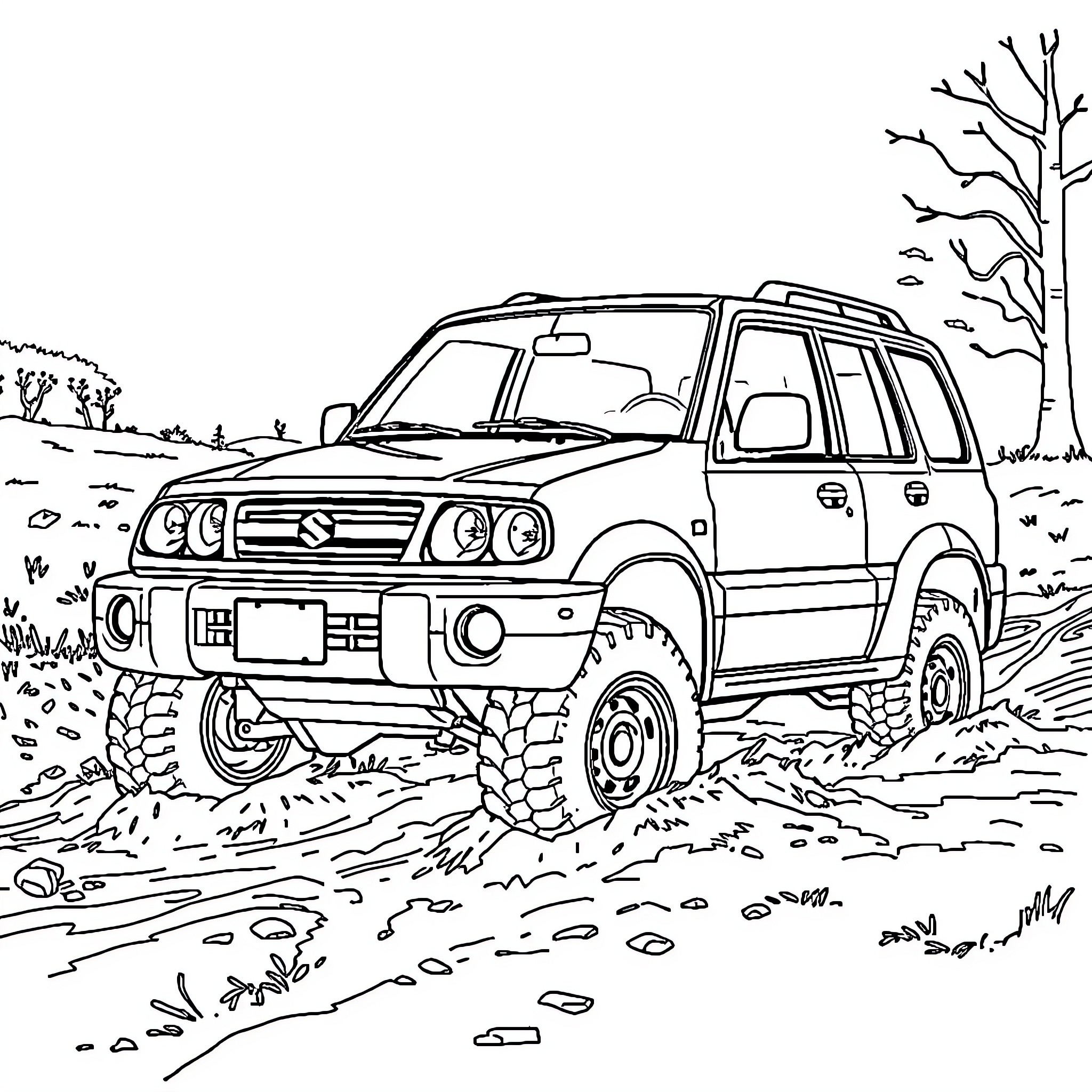 3 Best Ford Maverick Coloring Pages (Free Printable PDFs)