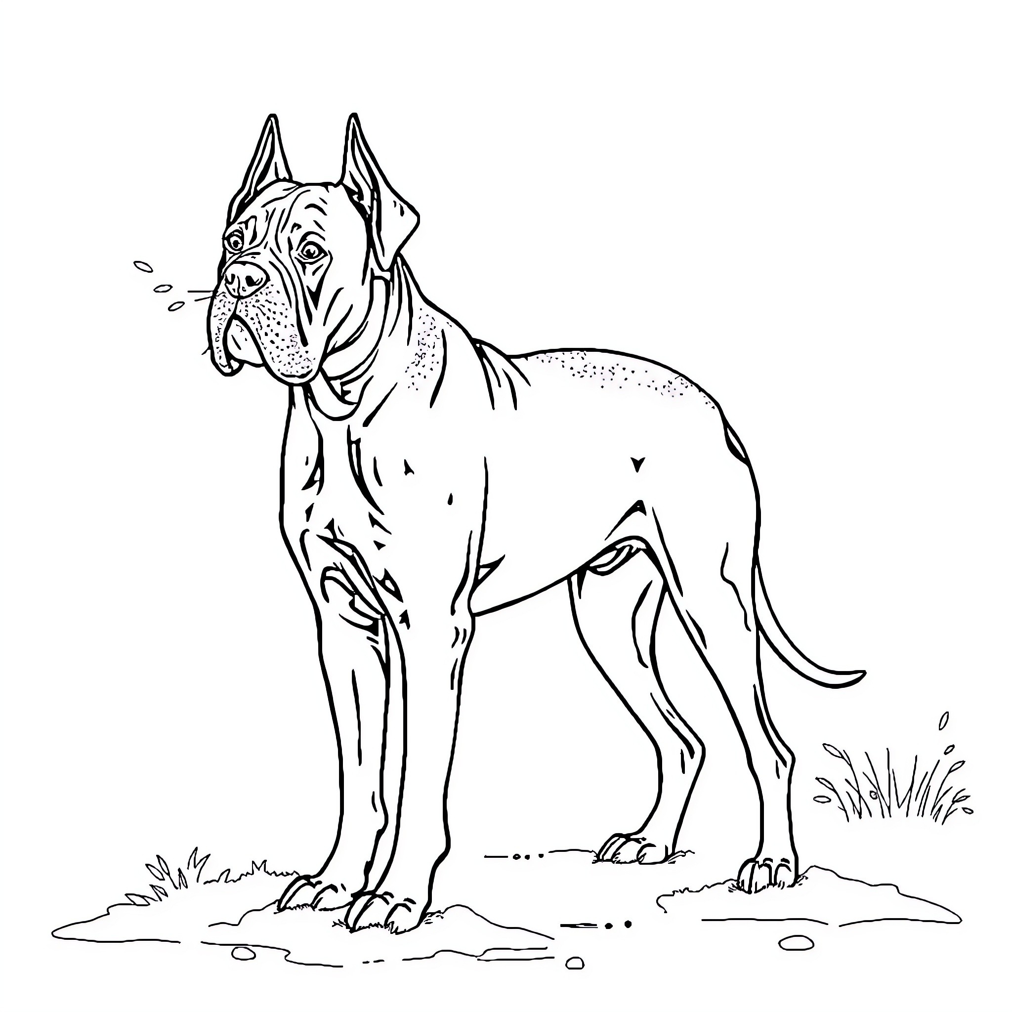 Best Cane Corso Coloring Pages (Free Printable PDF)