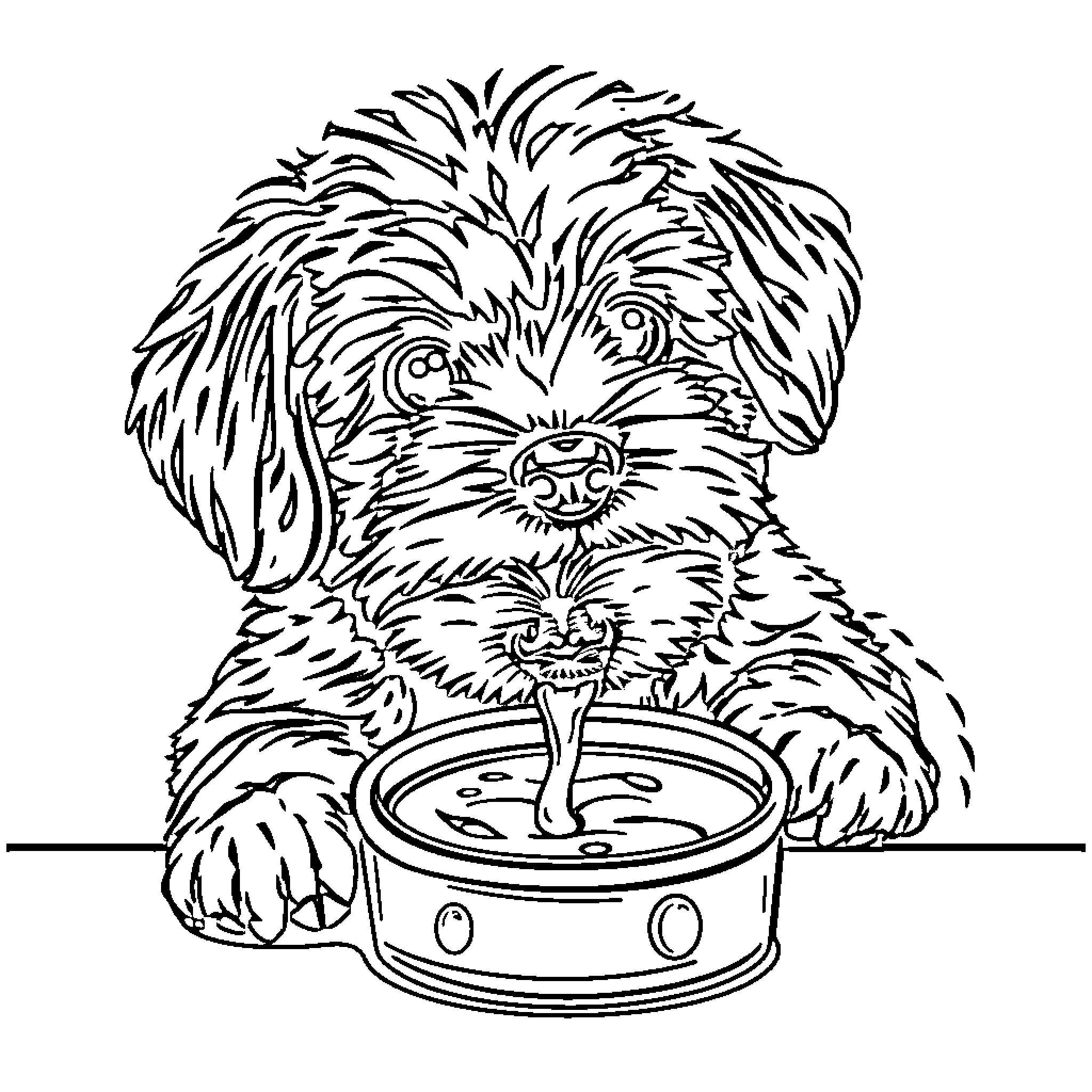 Best Cockapoo Coloring Pages (Free Printable PDF)