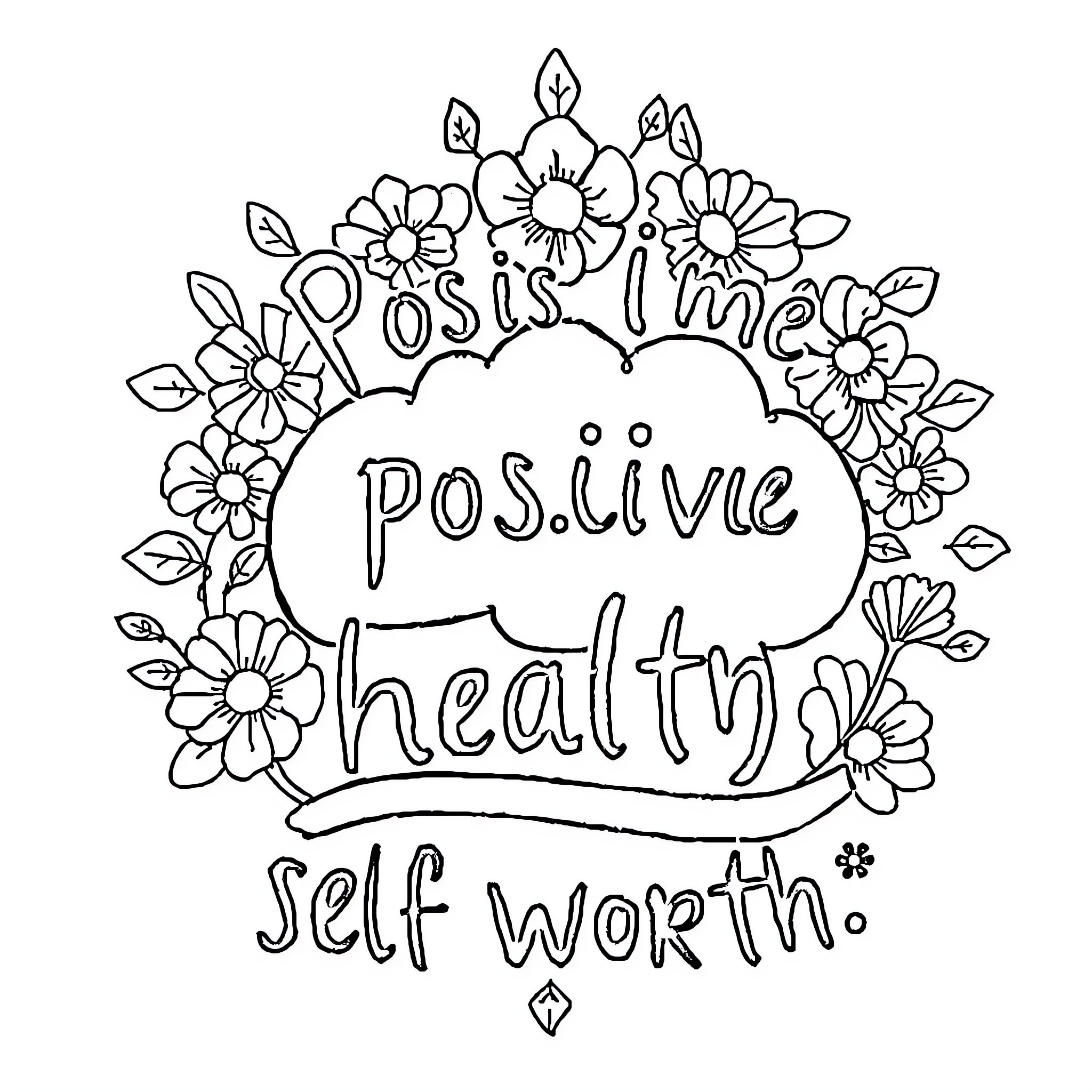 Best Mental Health Coloring Pages (Free Printable PDF)