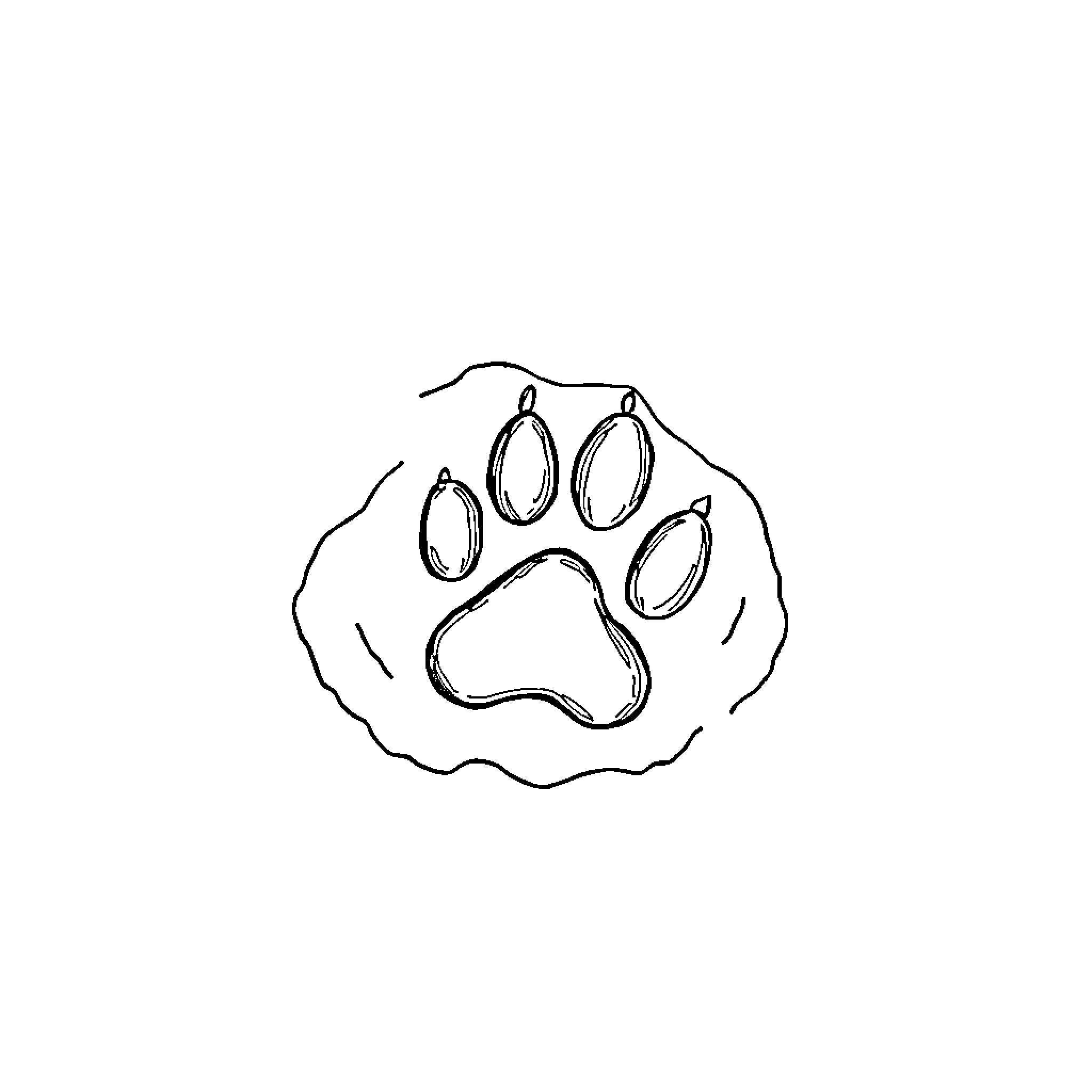 Best Paw Print Coloring Pages (Free Printable PDF)