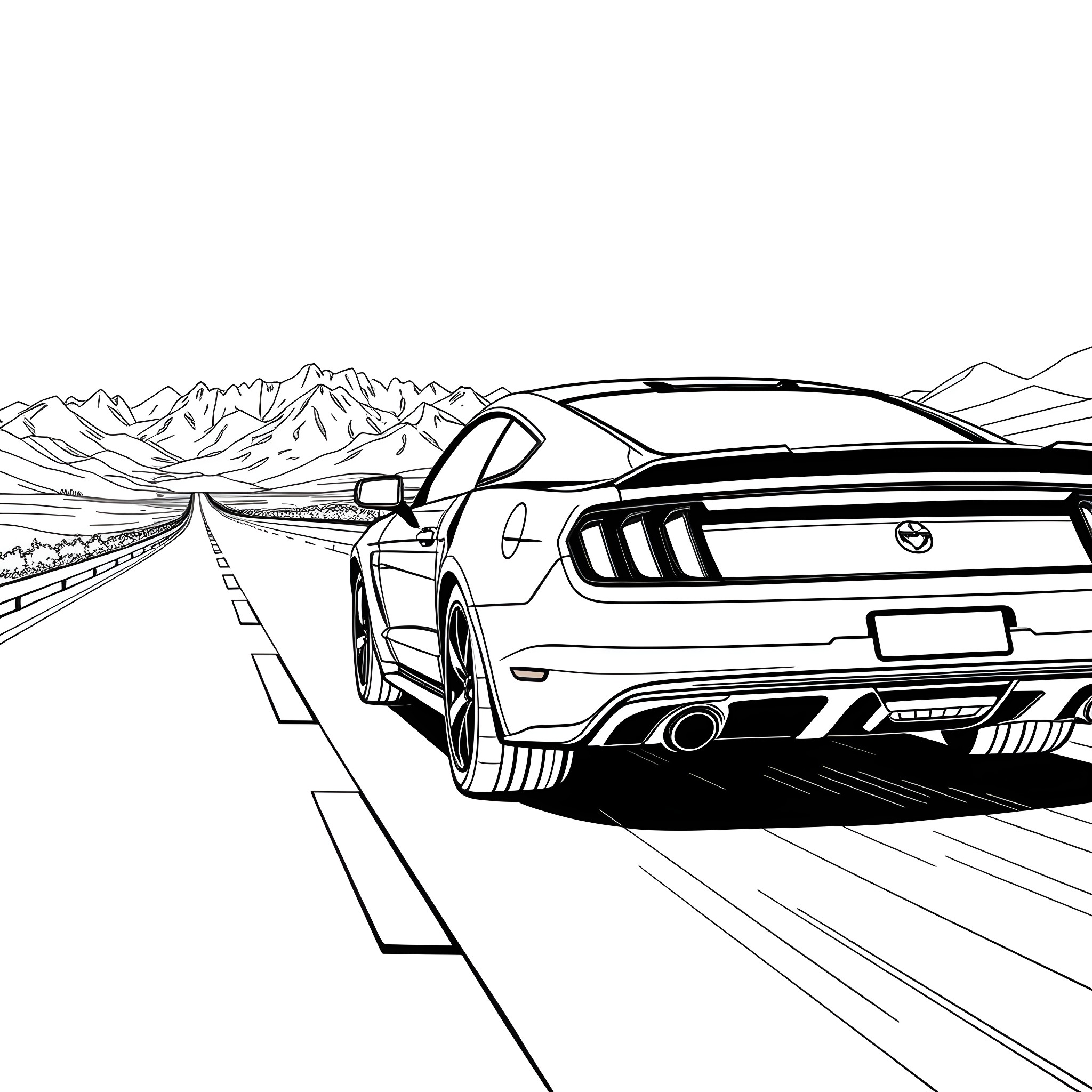 84 Best Mustang Coloring Pages (Free Printable PDFs)