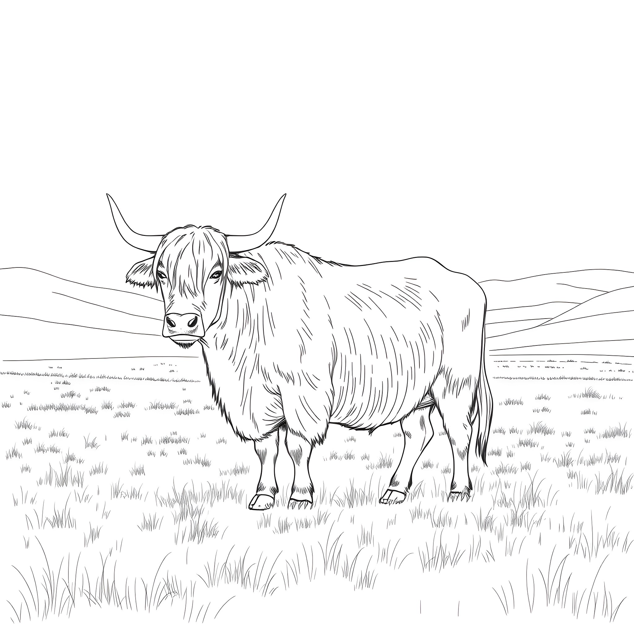 Best Yak Coloring Pages (Free Printable PDF)