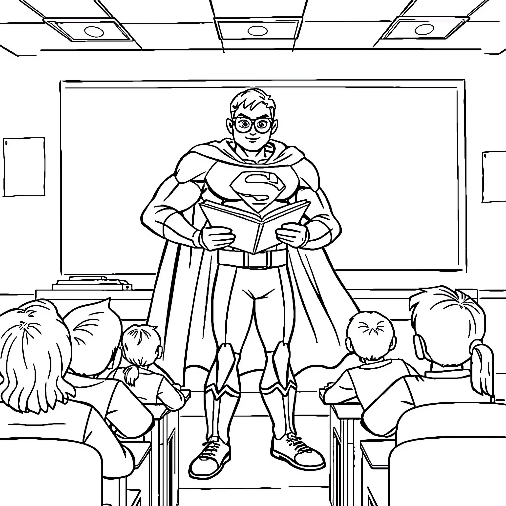 Best Superhero Coloring Pages (Free Printable PDF)